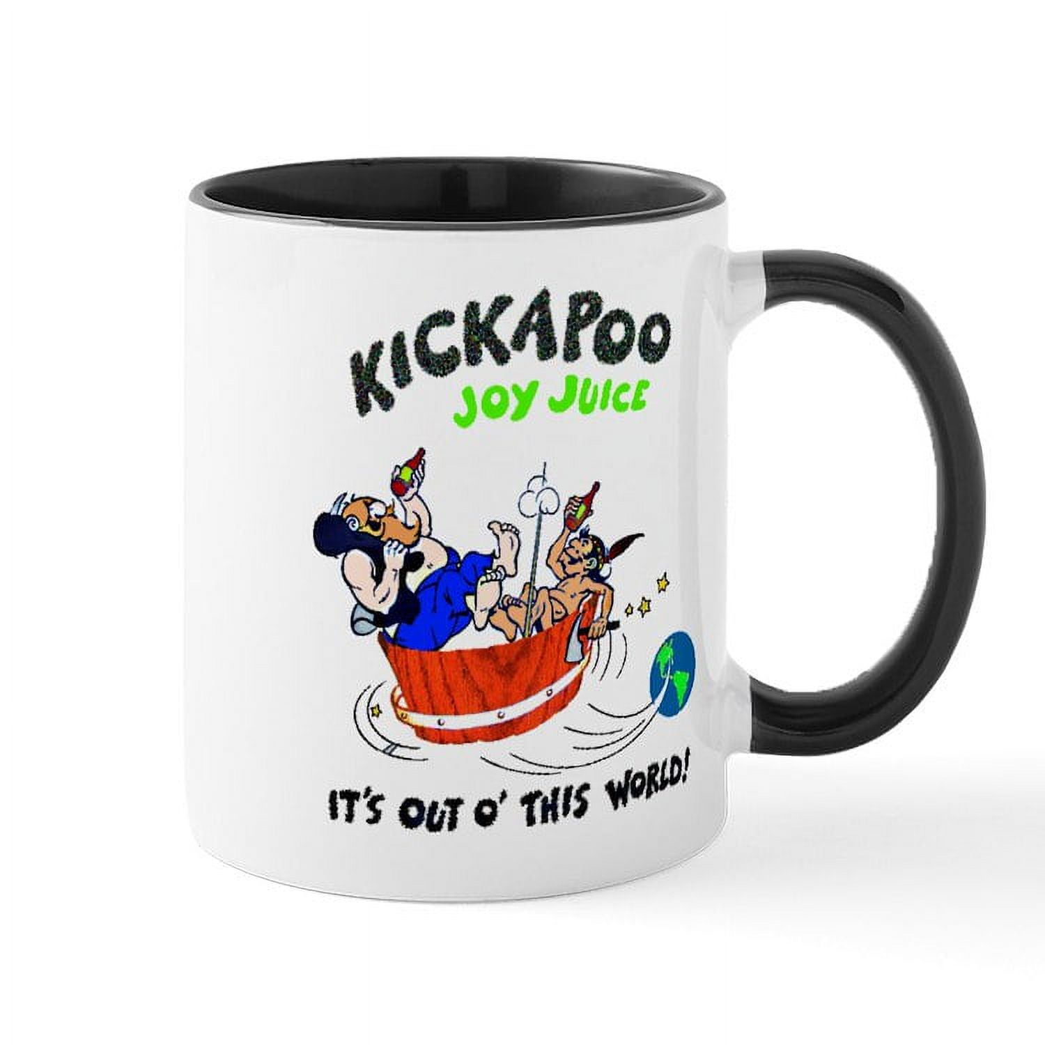 CafePress - KICKAPOO Joy Juice Mug - 11 oz Ceramic Mug - Novelty Coffee ...