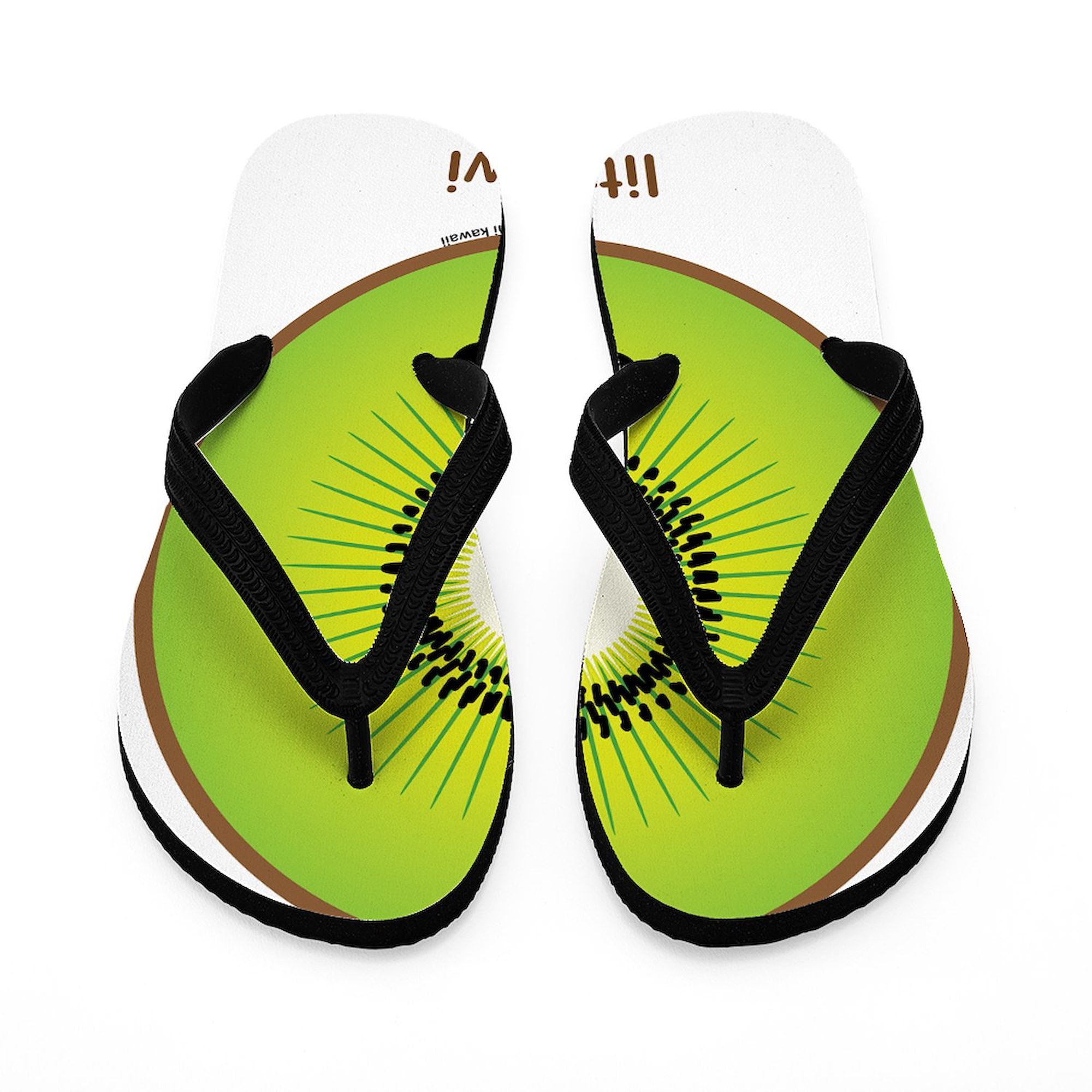 CafePress - Kiwi Flip Flops - Flip Flops, Funny Thong Sandals, Beach ...