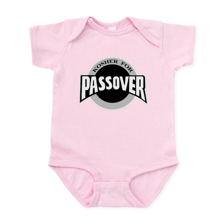 CafePress - Kosher For Passover Infant Bodysuit - Baby Light Bodysuit ...
