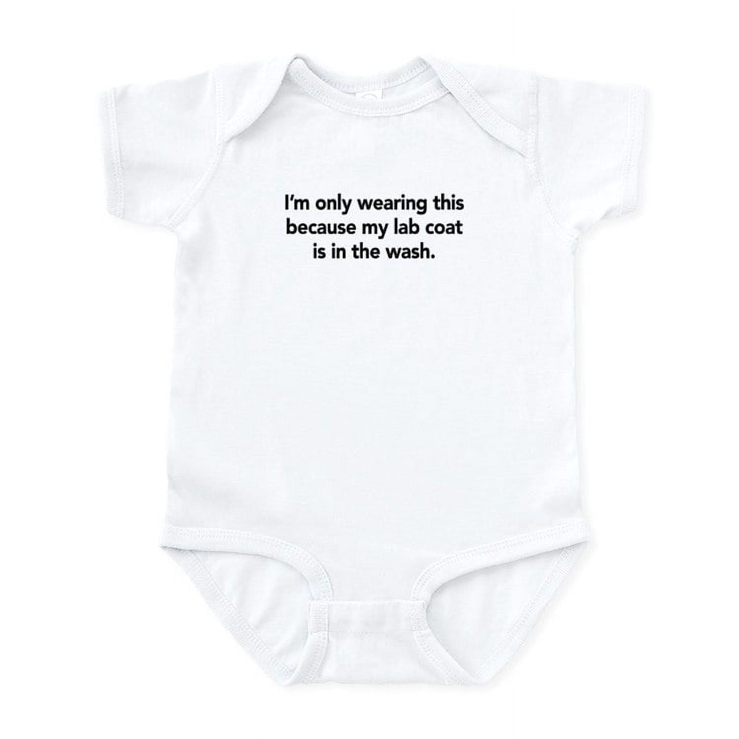 CafePress - Lab Coat Infant Bodysuit - Baby Light Bodysuit, Size ...