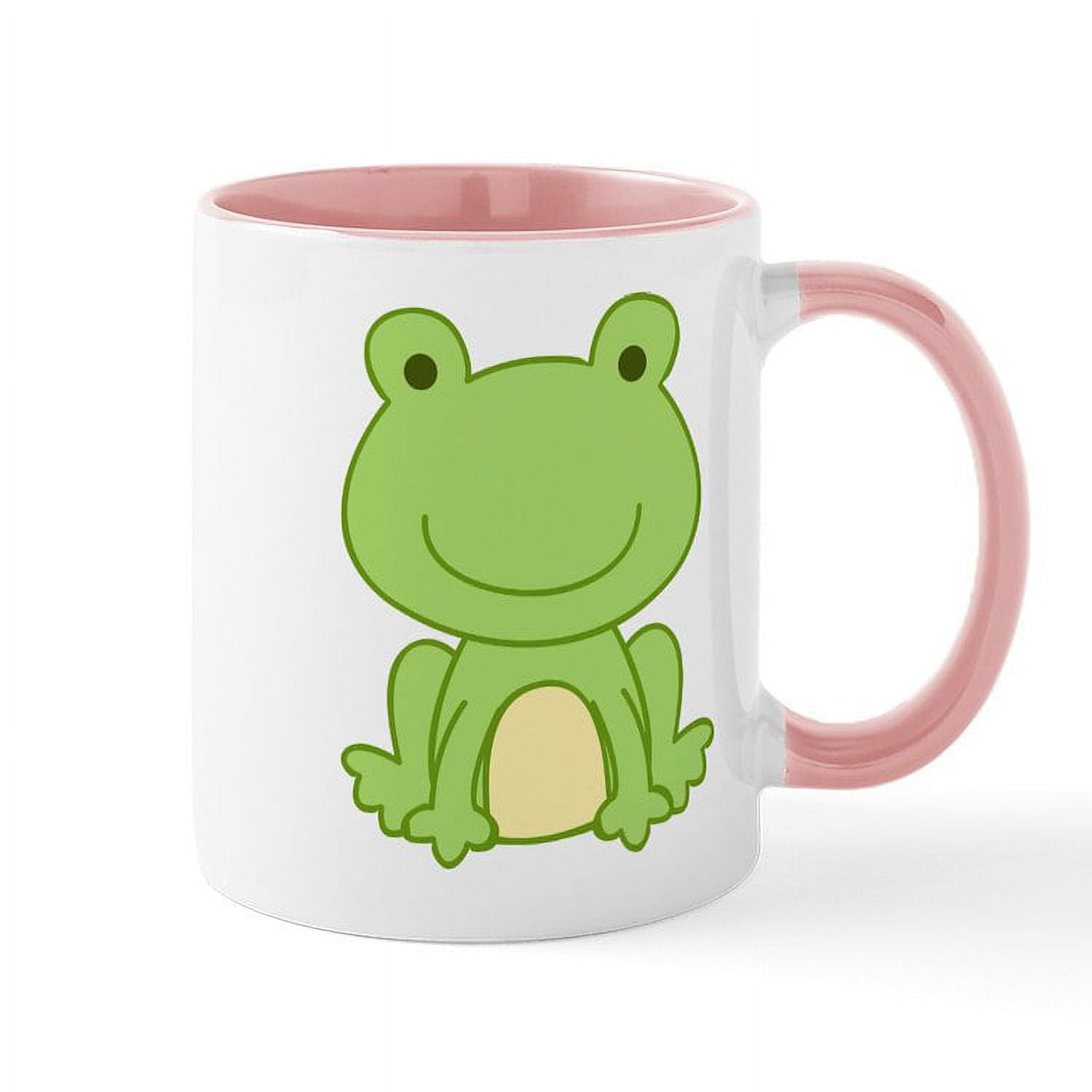 CafePress - Laguna Frog Mug - 11 oz Ceramic Mug - Novelty Coffee Tea ...