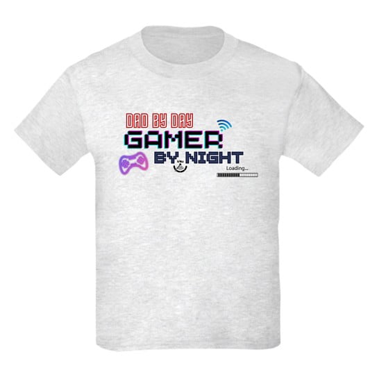 CafePress - Level Up Dad Gamer T Shirt – Retro Funny Father’S Kids T ...