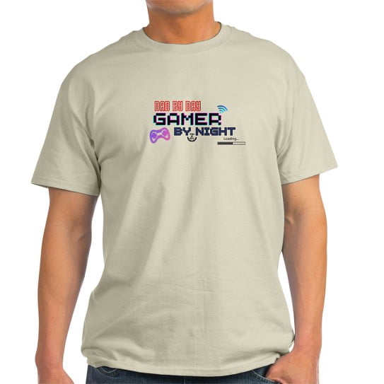 CafePress - Level Up Dad Gamer T Shirt – Retro Funny Father’S Men's ...