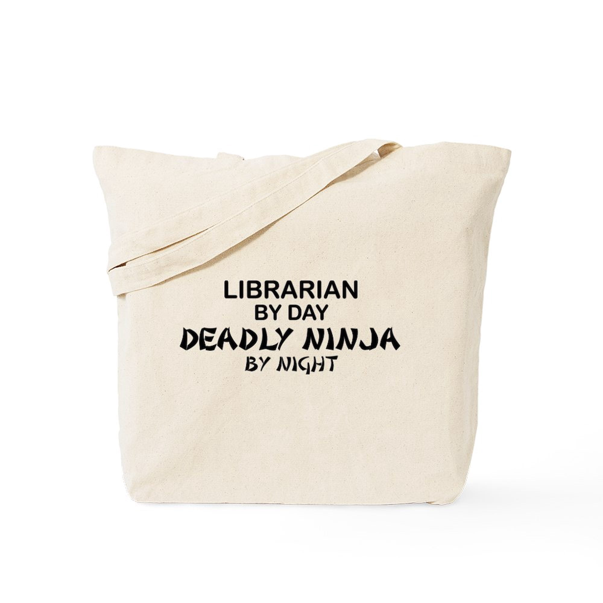 CafePress - Librarian Deadly Ninja By Night Tote Bag - Unisex Canvas ...