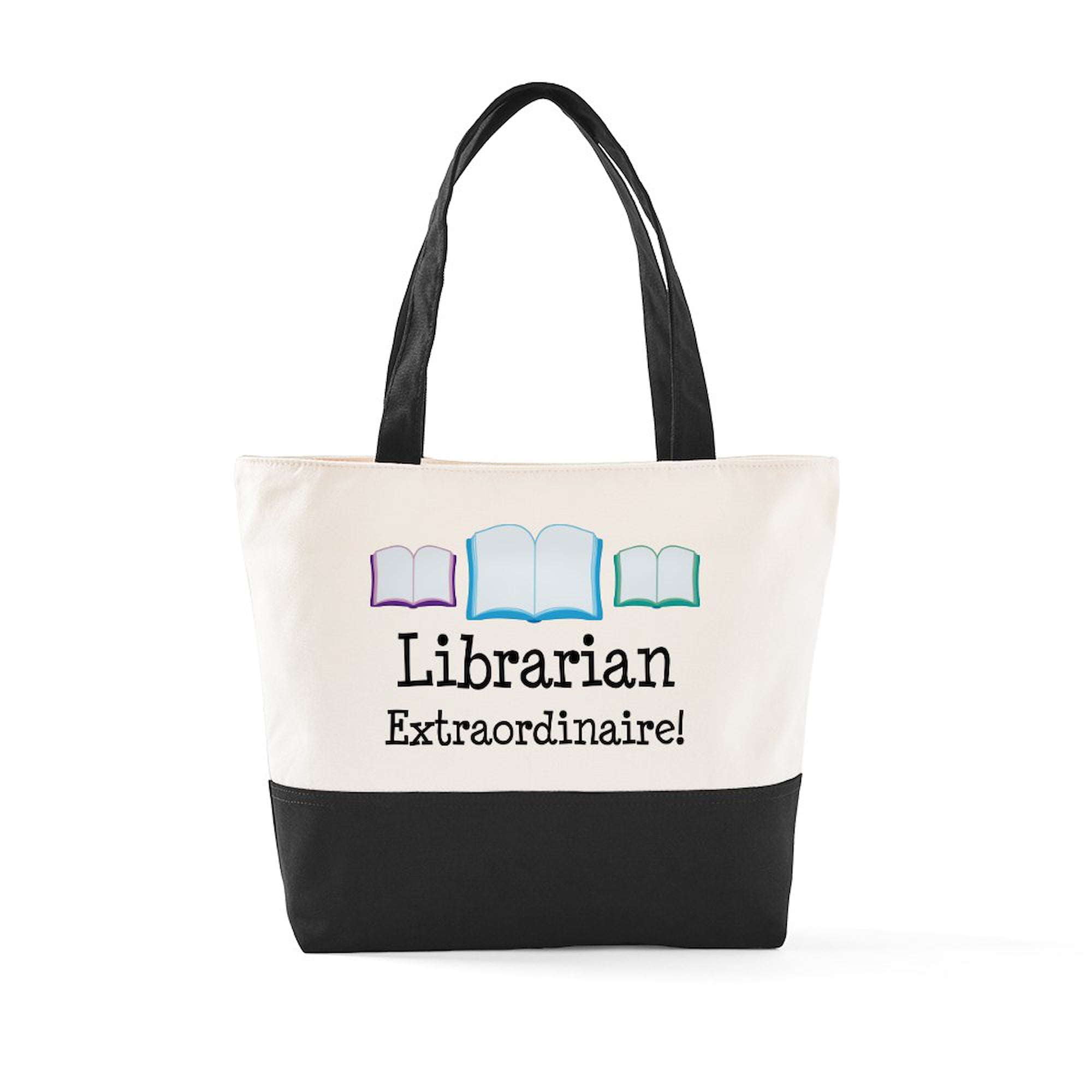CafePress - Librarian Extraordinaire Books - Two Tone, 100% Cotton ...