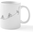 CafePress Life Is Like Riding A Bicycle, Word Art, Text Mugs 11 oz (325 ...