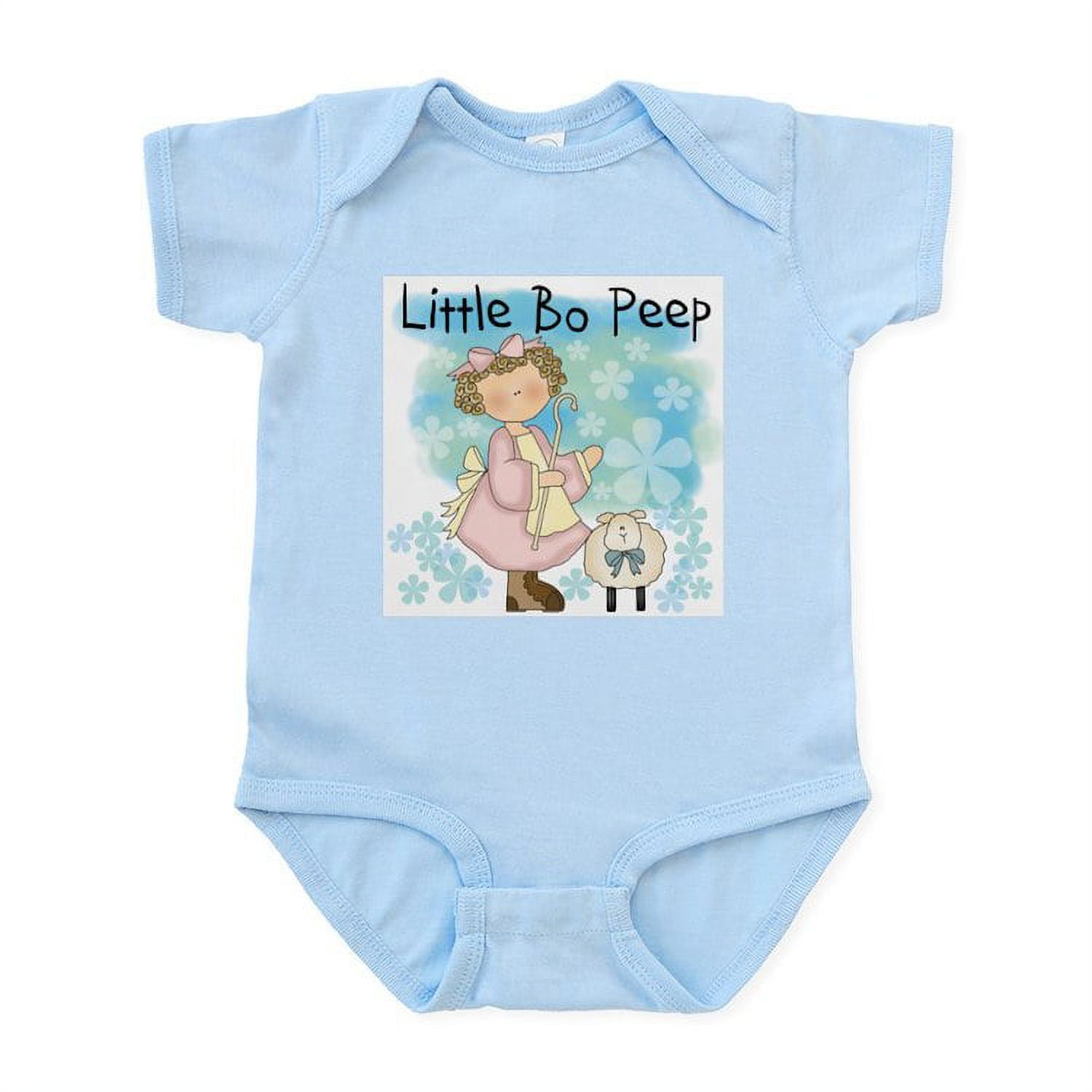 CafePress - Little Bo Peep Infant Bodysuit - Baby Light Bodysuit, Size Newborn - 24 Months ...