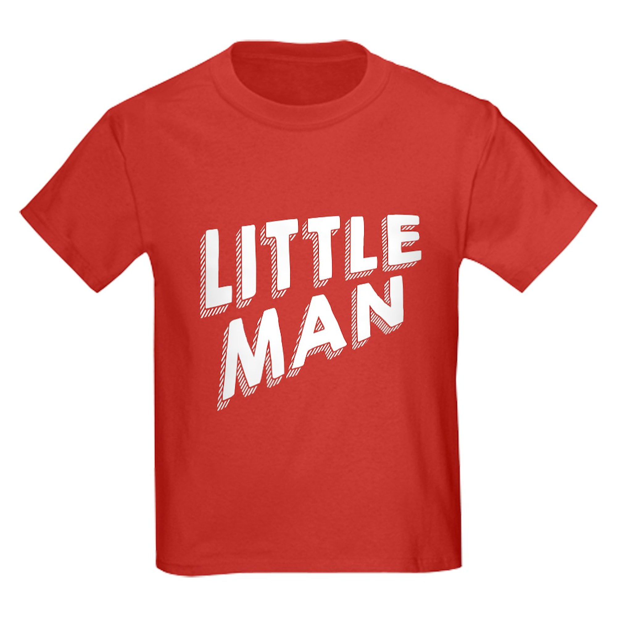 CafePress - Little Man T Shirt - Dark T-Shirt Kids XS-XL - Walmart.com