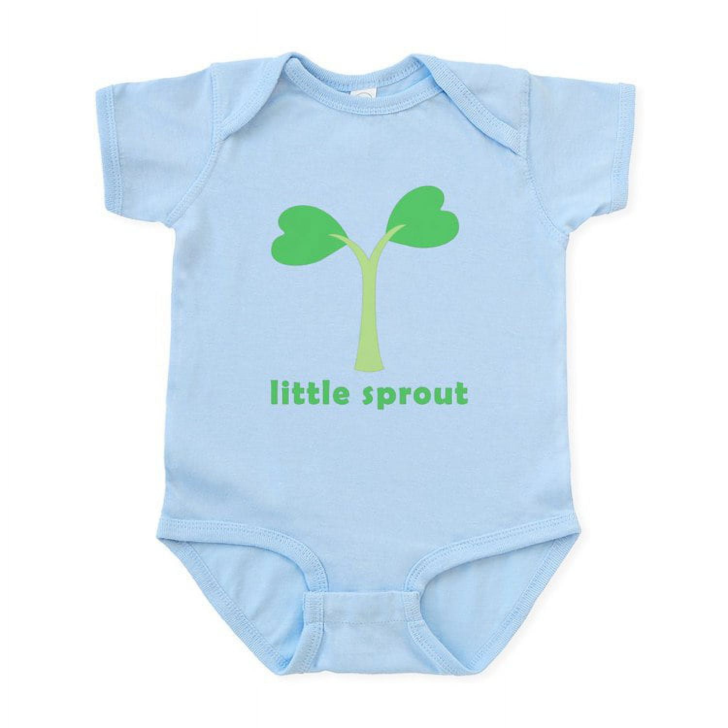 CafePress - Little Sprout Infant Bodysuit - Baby Light Bodysuit, Size ...