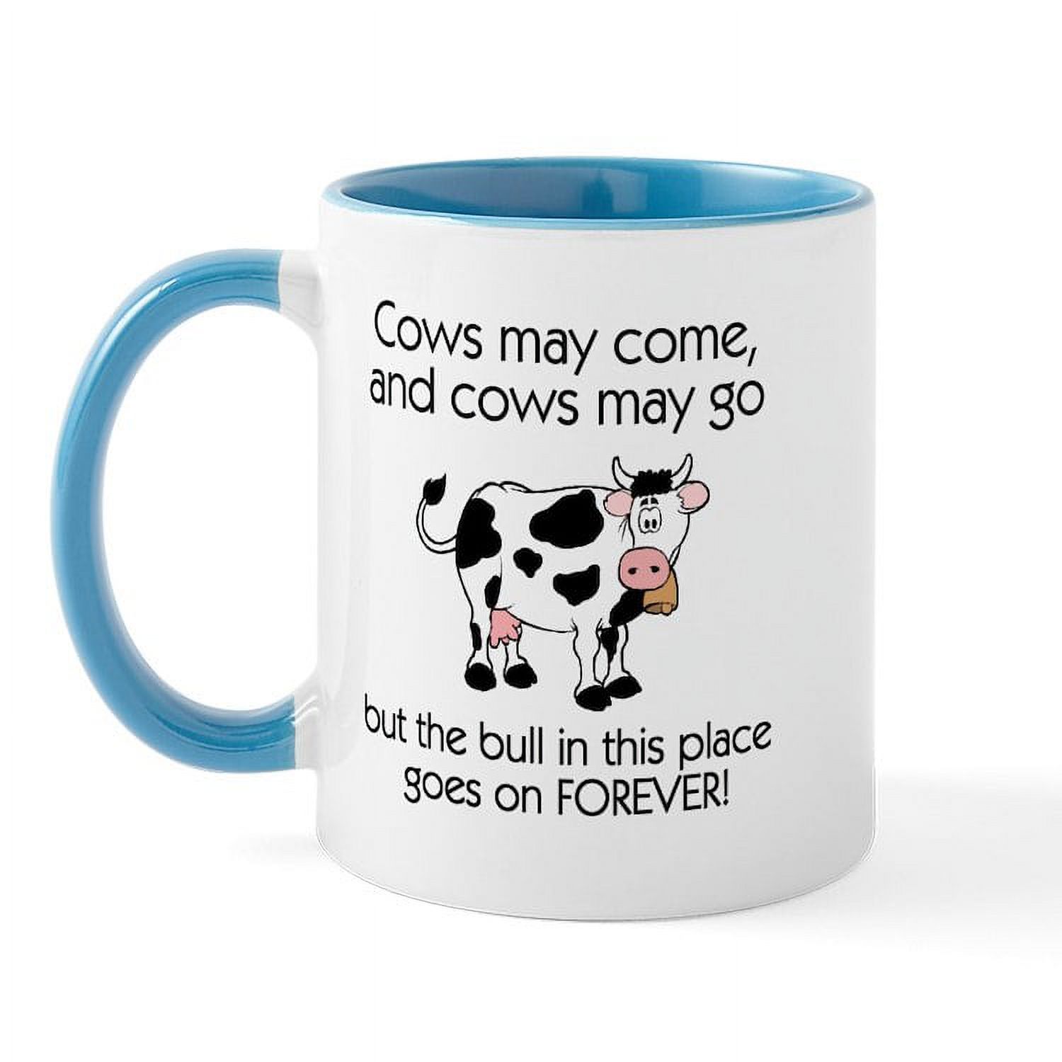 CafePress - Lots Of Bull Mug - 11 oz Ceramic Mug - Novelty Coffee Tea ...