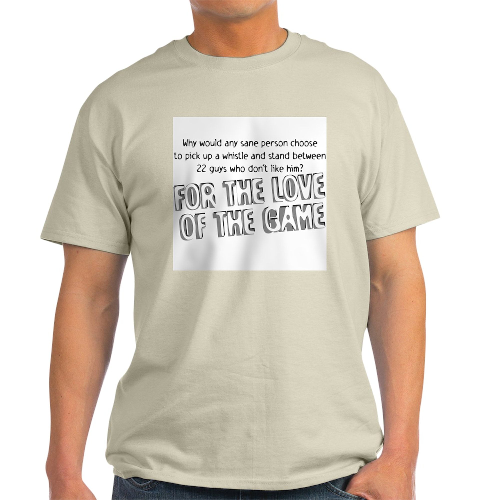 CafePress - Love The Game Natural Color T Shirt - Men's Classic Graphic ...