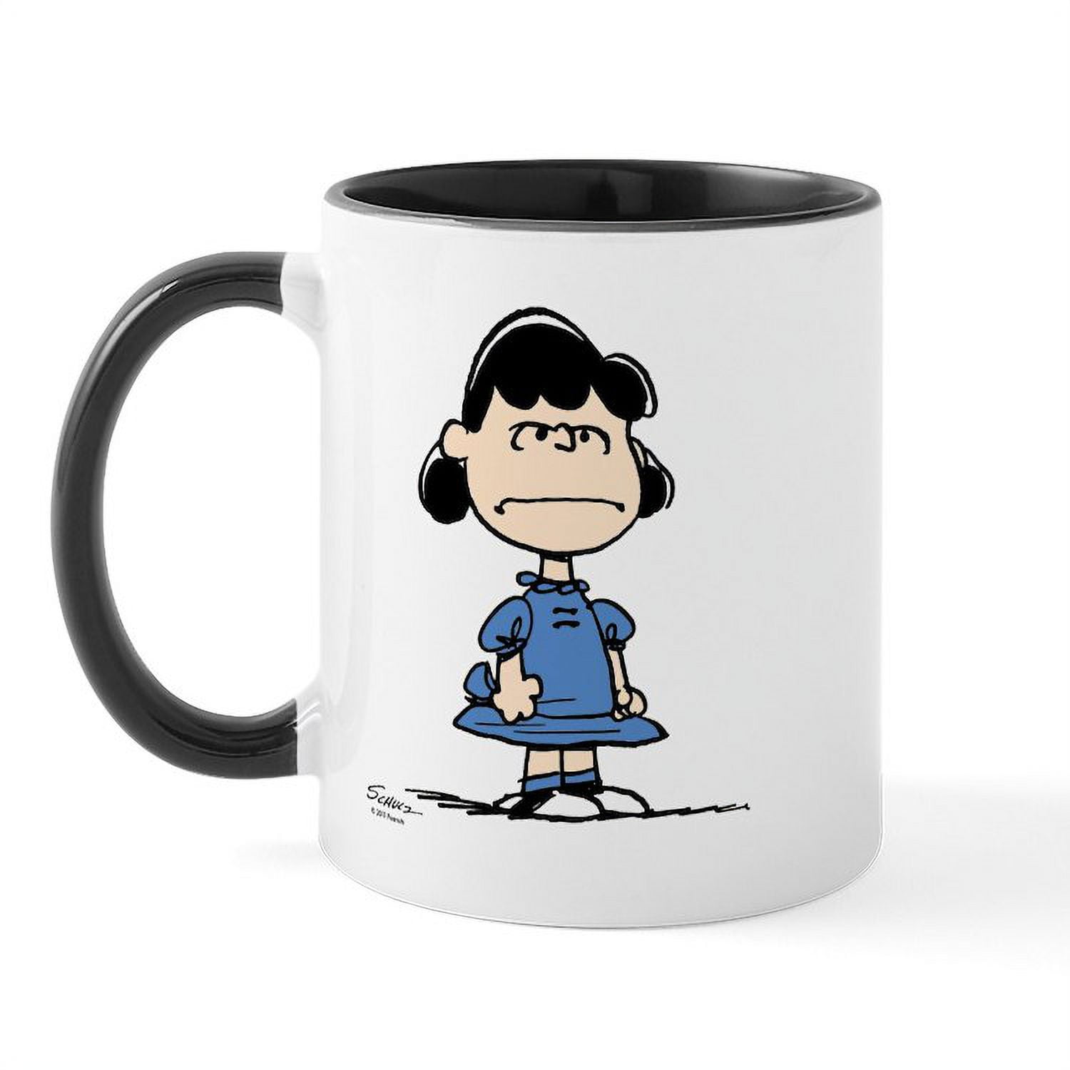 CafePress - Lucy Van Pelt Large Mug - 11 oz Ceramic Mug - Novelty ...