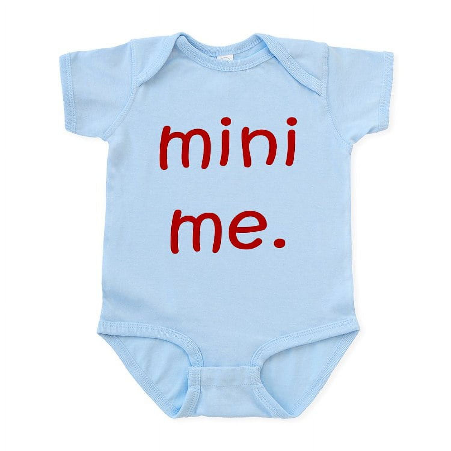 CafePress - MINI ME Infant Bodysuit - Baby Light Bodysuit, Size Newborn ...