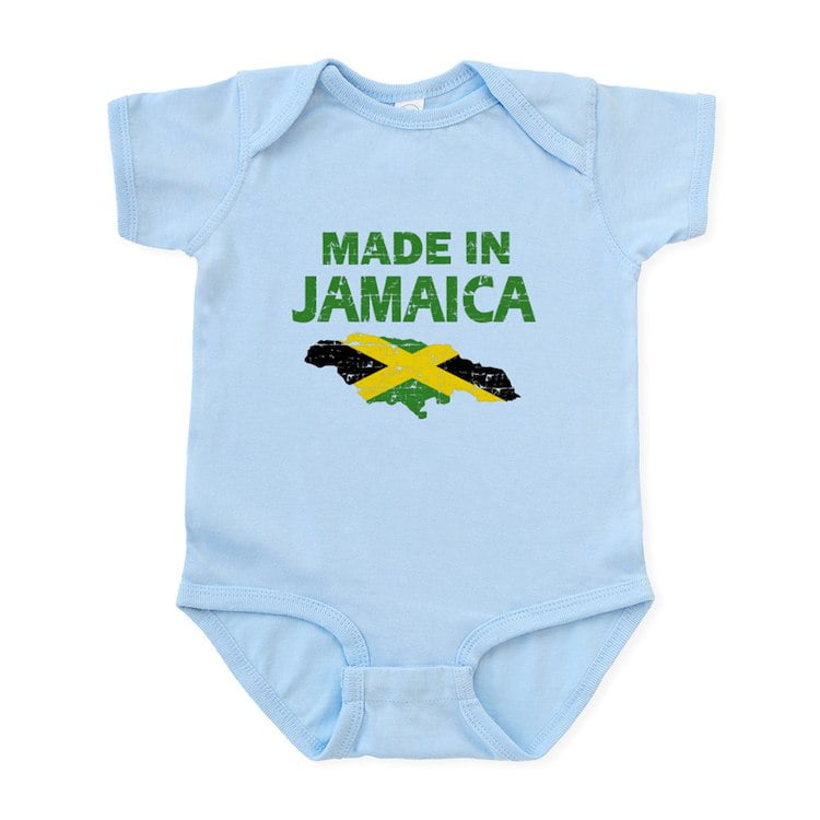 CafePress - Made In Jamaica Infant Bodysuit - Baby Light Bodysuit, Size ...