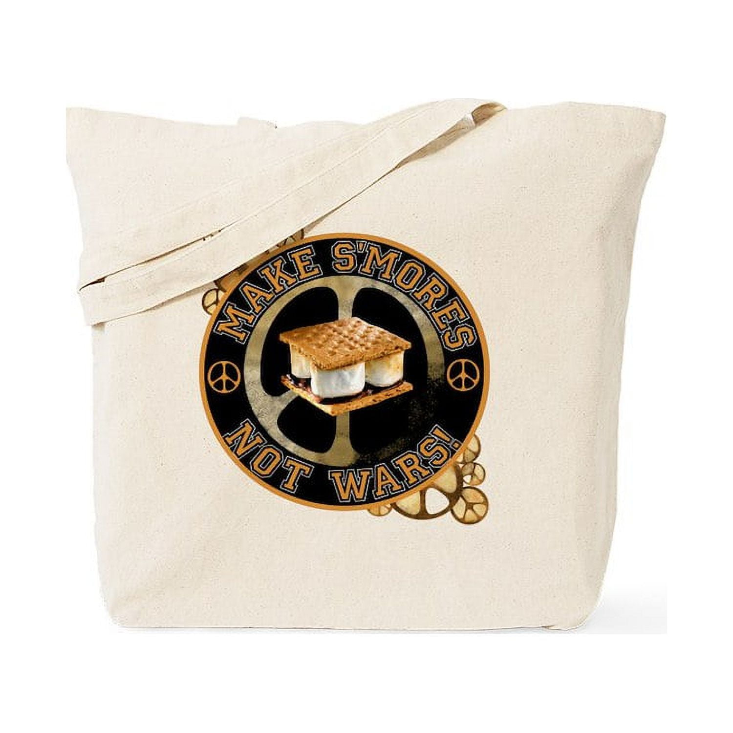 CafePress - Make Smores Not Wars Tote Bag - Unisex Canvas Tote Bag ...