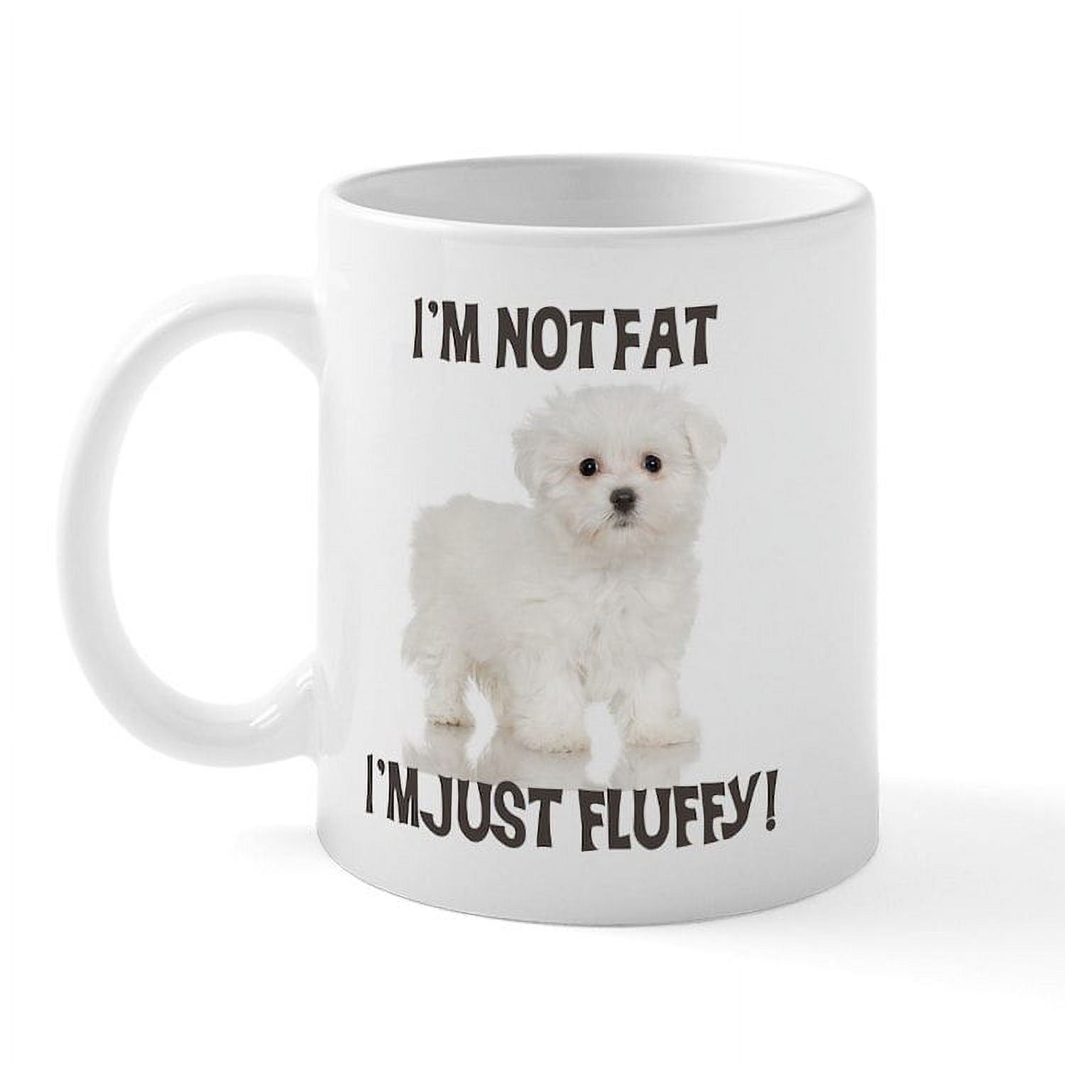 CafePress - Maltese Puppy Mug - 11 oz Ceramic Mug - Novelty Coffee Tea ...