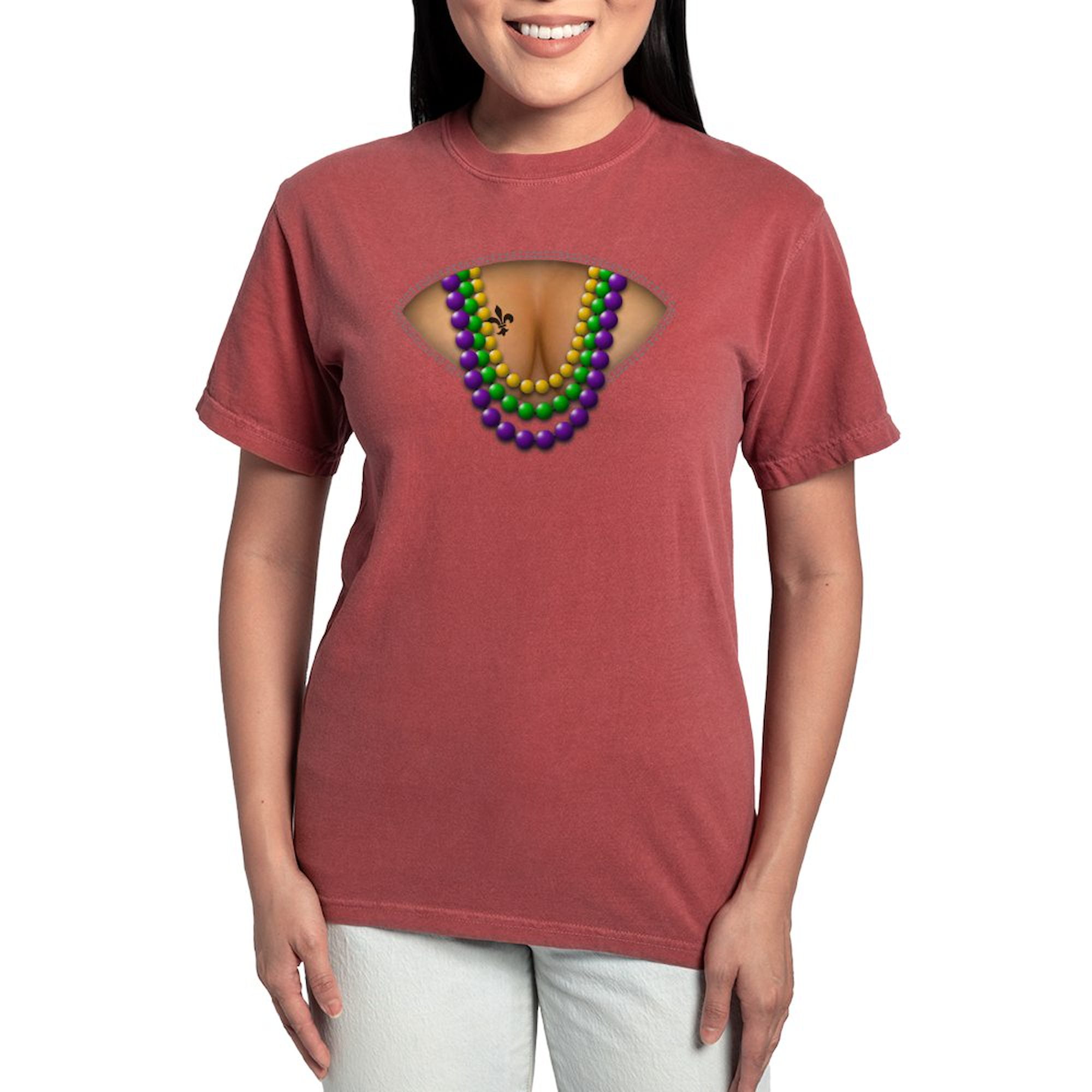 CafePress - Mardi Gras New Orleans Bead Special T Shirt - Womens ...