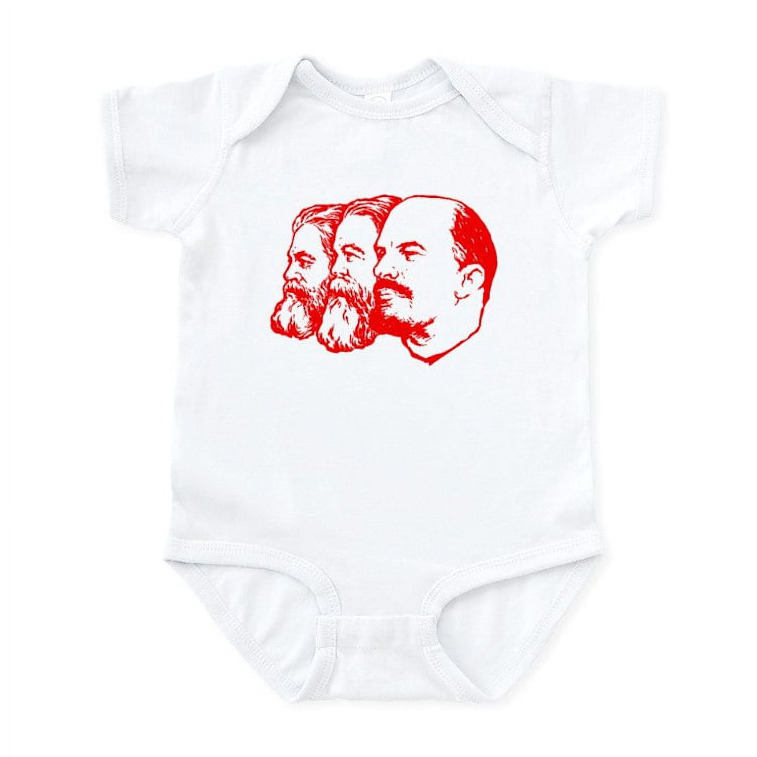 CafePress - Marx, Engels & Lenin Infant Bodysuit - Baby Light Bodysuit ...