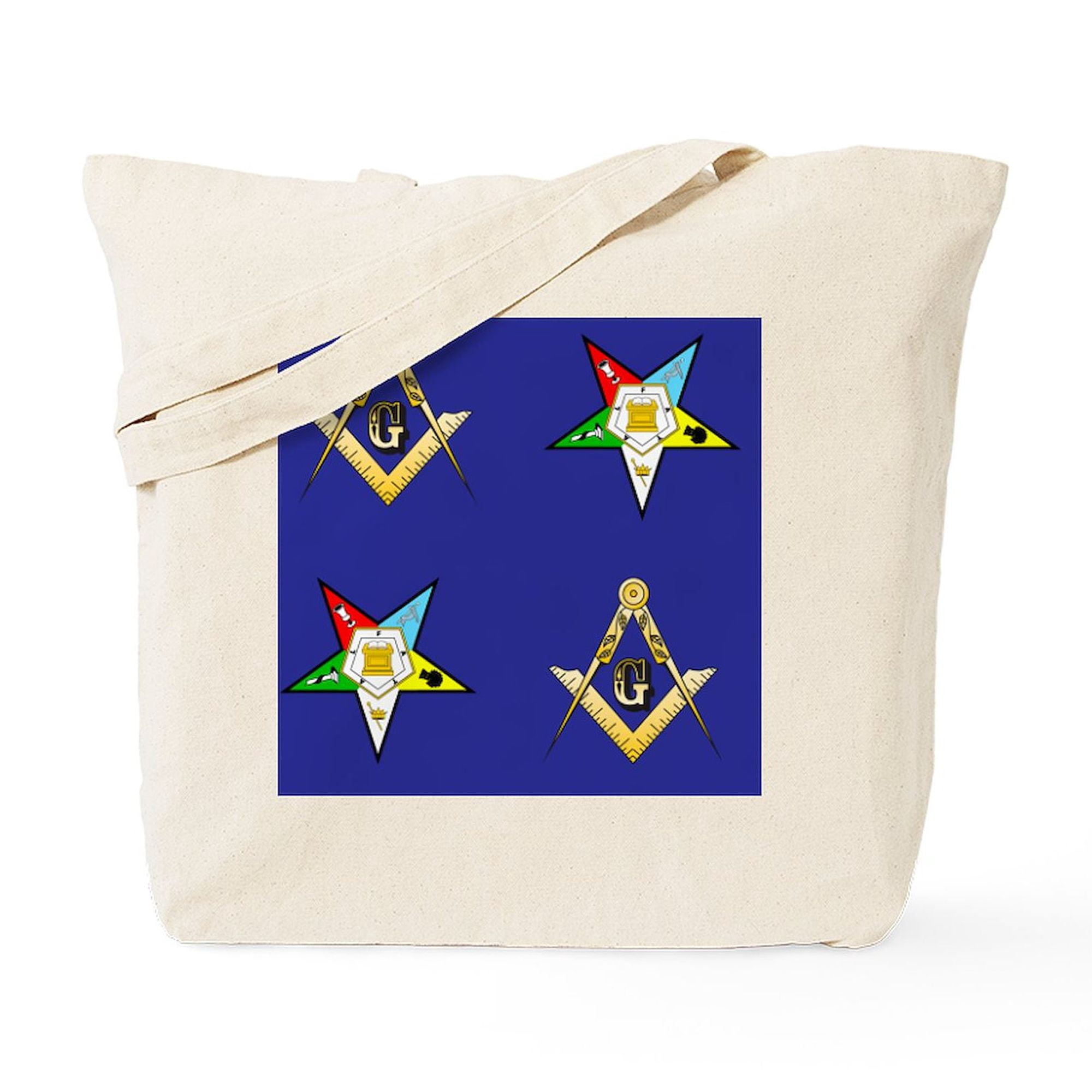 CafePress - Masonic Eastern Star Puzzle Coaster Tote Bag - Unisex ...