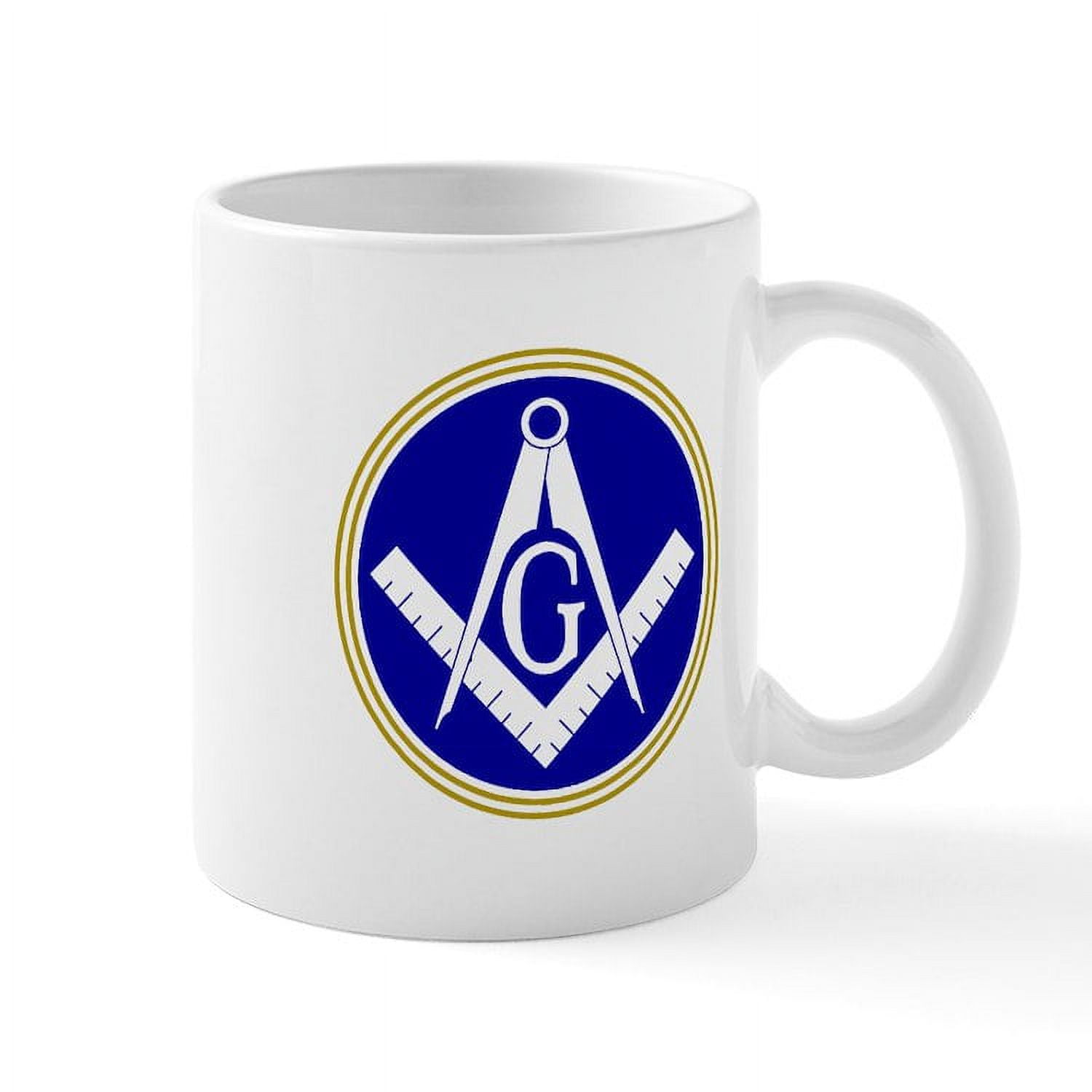 CafePress - Masonic Mug Mugs - 11 oz Ceramic Mug - Novelty Coffee Tea ...