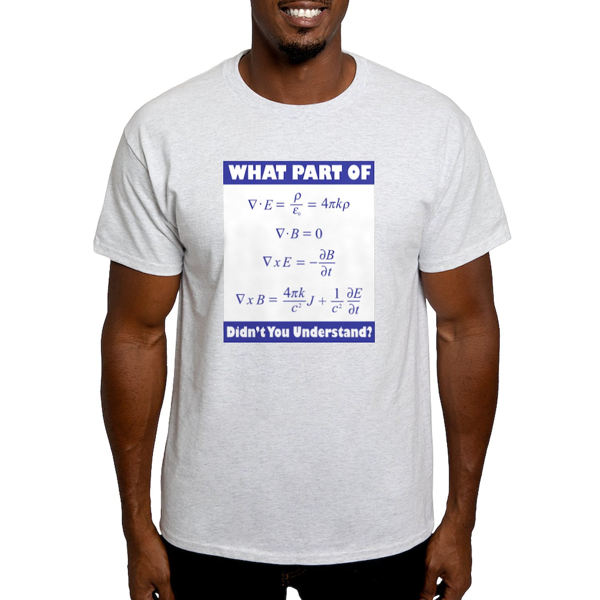 CafePress - Maxwell's Equations Light T Shirt - Men's Classic Graphic T ...