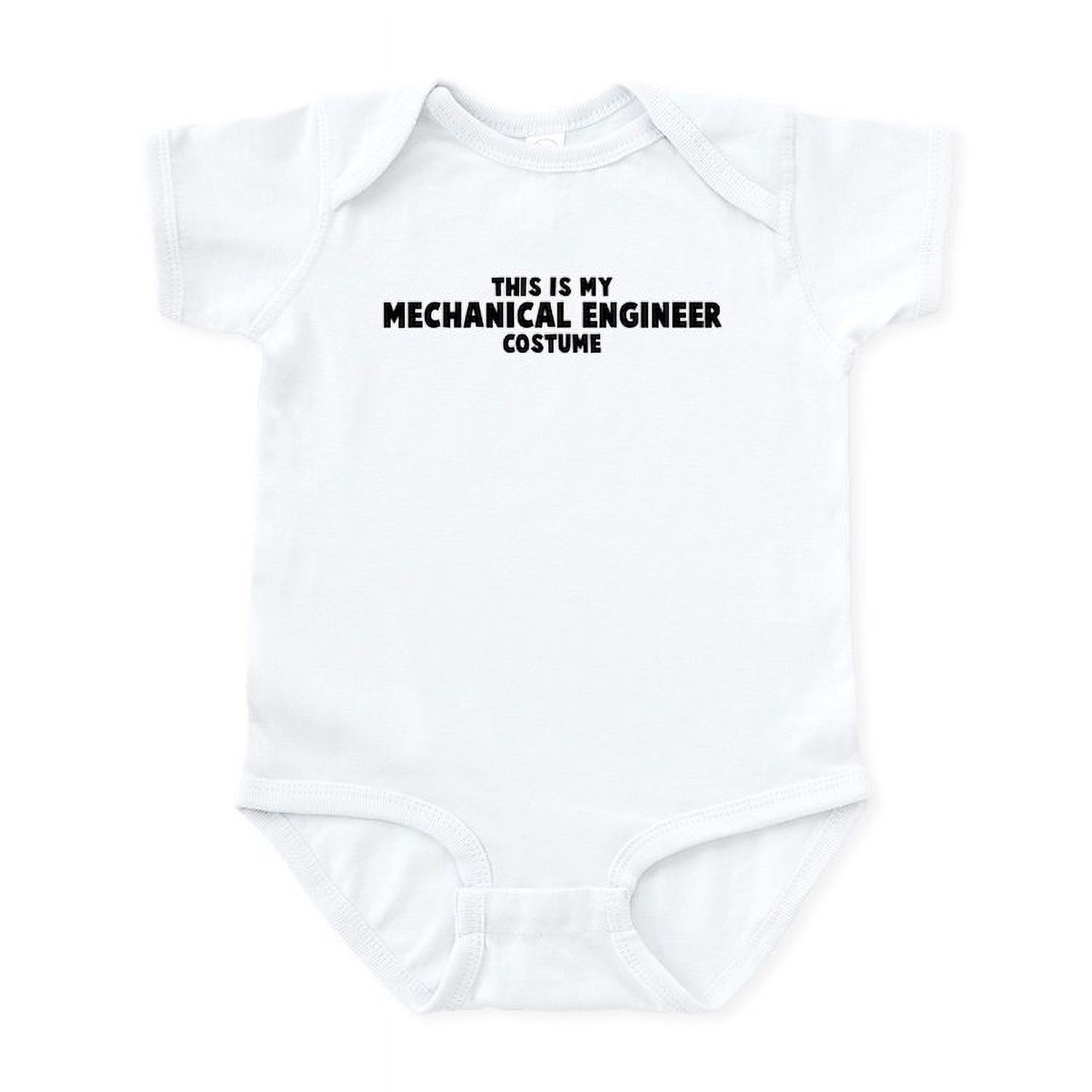 CafePress - Mechanical Engineer Costume Infant Bodysuit - Baby Light Bodysuit, Size Newborn - 24 ...