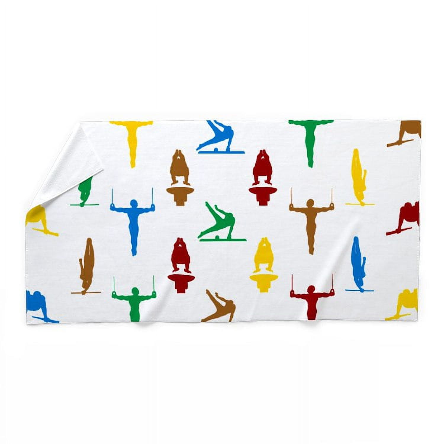 CafePress - Mens Gymnastics - Large Beach Towel, Soft 30"x60" Towel ...