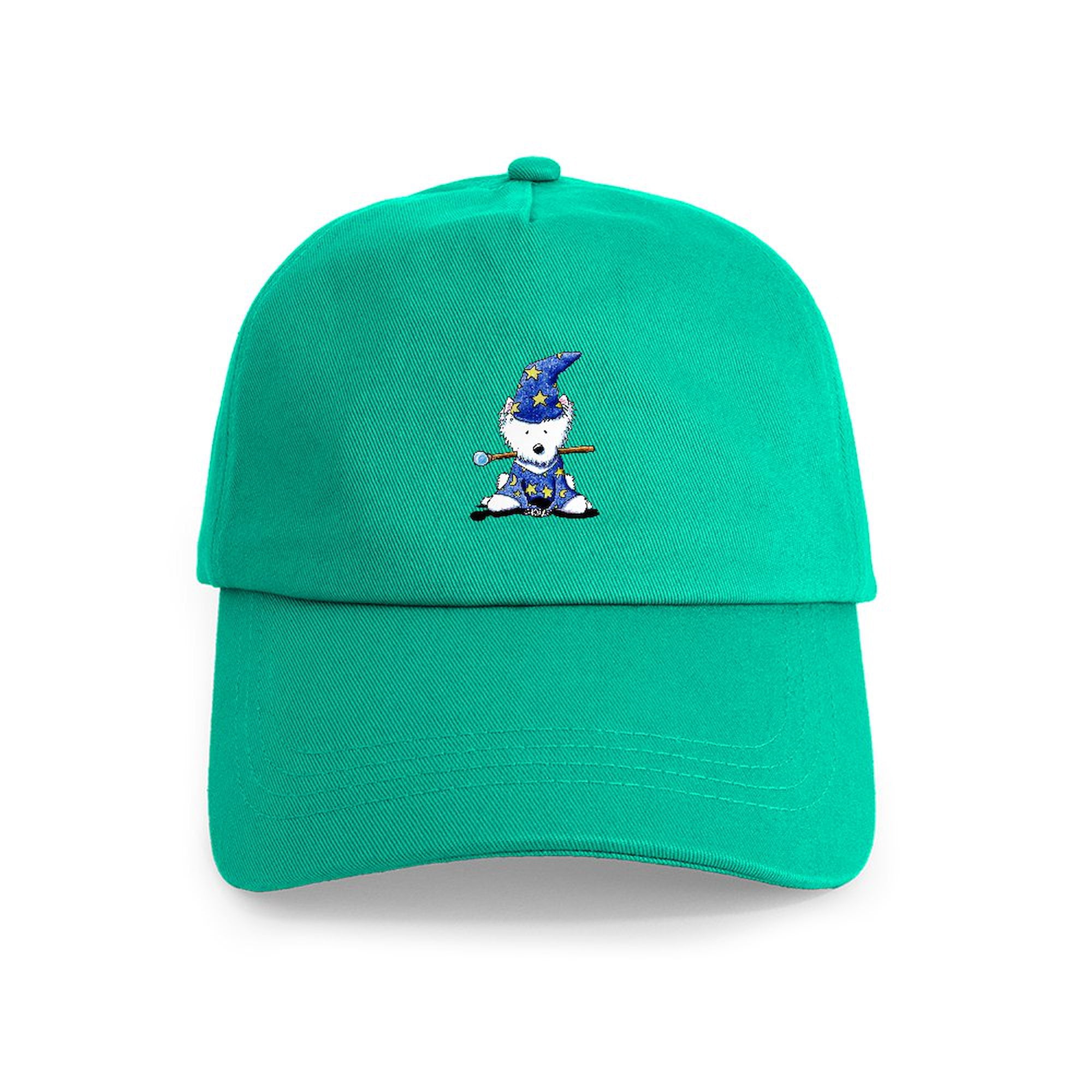 CafePress - Merlin Westie Wizard Cap - Adjustable 100% Brushed Unisex ...