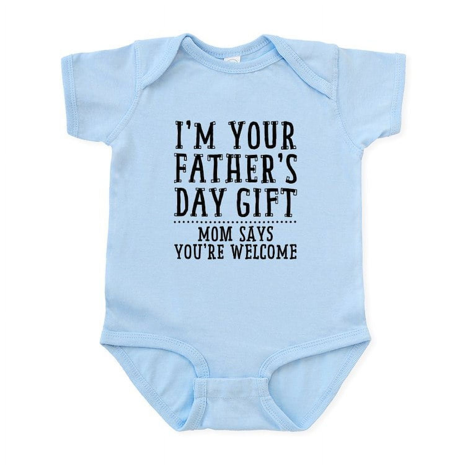 CafePress - Mom Says You're Welcome Infant Body Suit - Baby Light ...