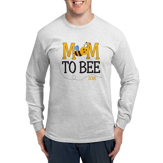 CafePress - Mom To Bee Long Sleeve T Shirt - Men's Cotton Long Sleeve T ...