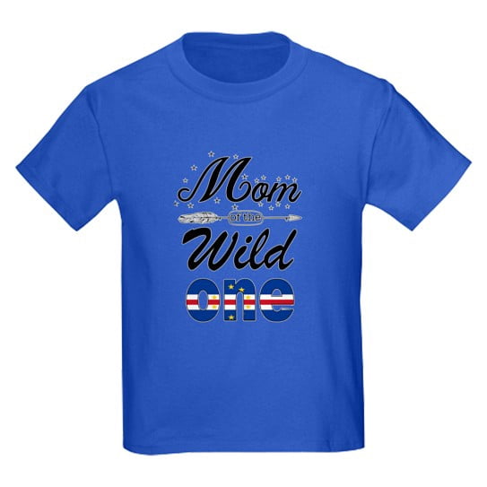 CafePress - Mom Wild One Cabo Verde Kids T Shirt - Classic Kids Graphic ...