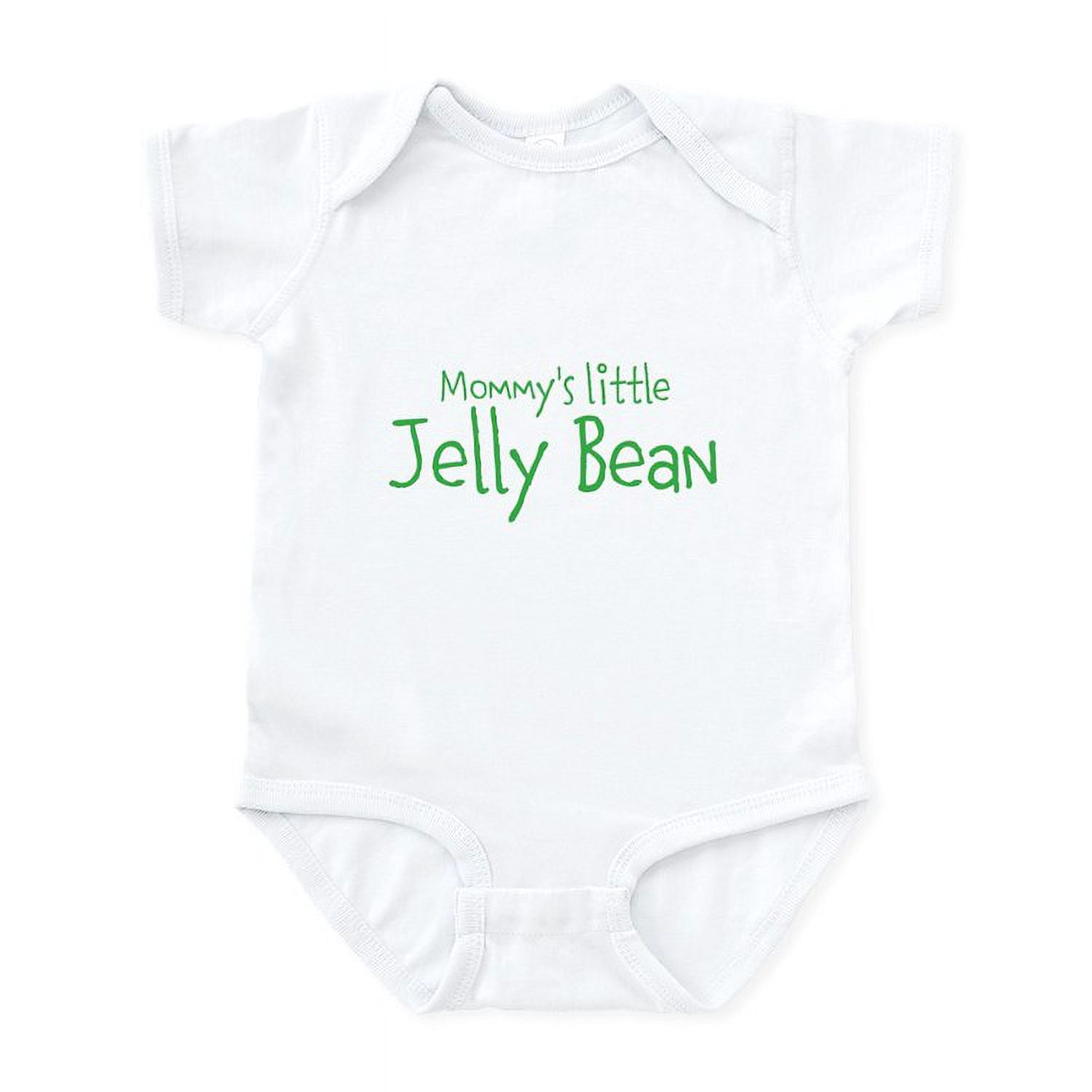 CafePress - Mommys Little Jelly Bean Body Suit - Baby Light Bodysuit ...