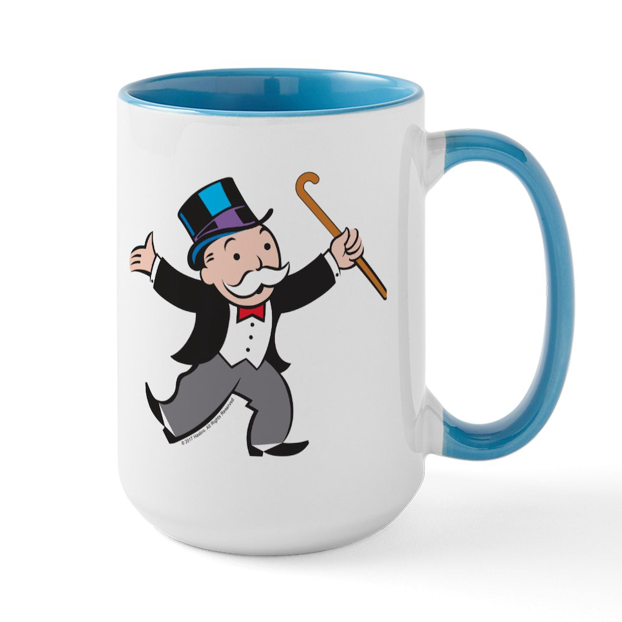 CafePress - Monopoly Dancing Rich Unc 15 Oz Ceramic Large Mug - 15 oz ...