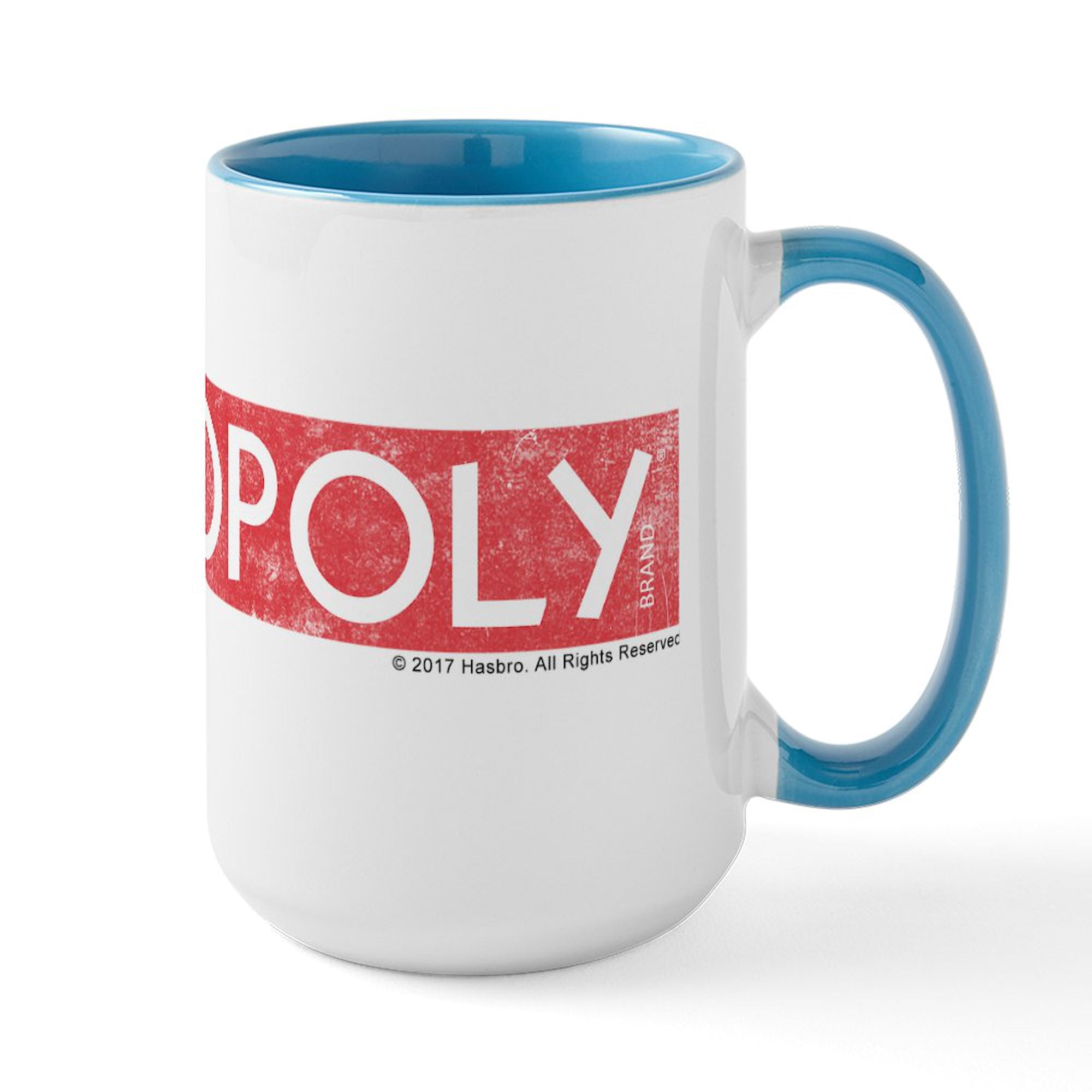 CafePress - Monopoly Vintage Logo 15 Oz Ceramic Large Mug - 15 oz ...