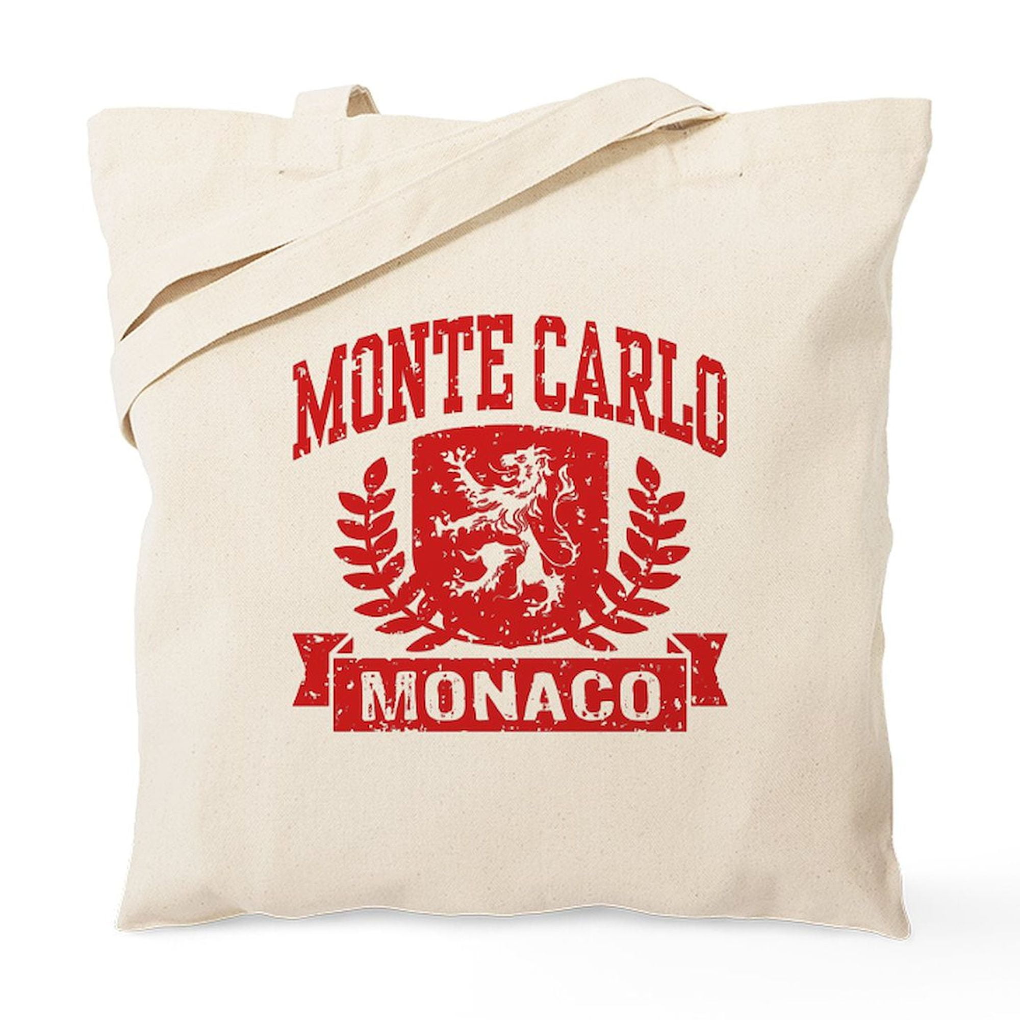 CafePress - Monte Carlo Monaco Tote Bag - Unisex Canvas Tote Bag, Beige ...
