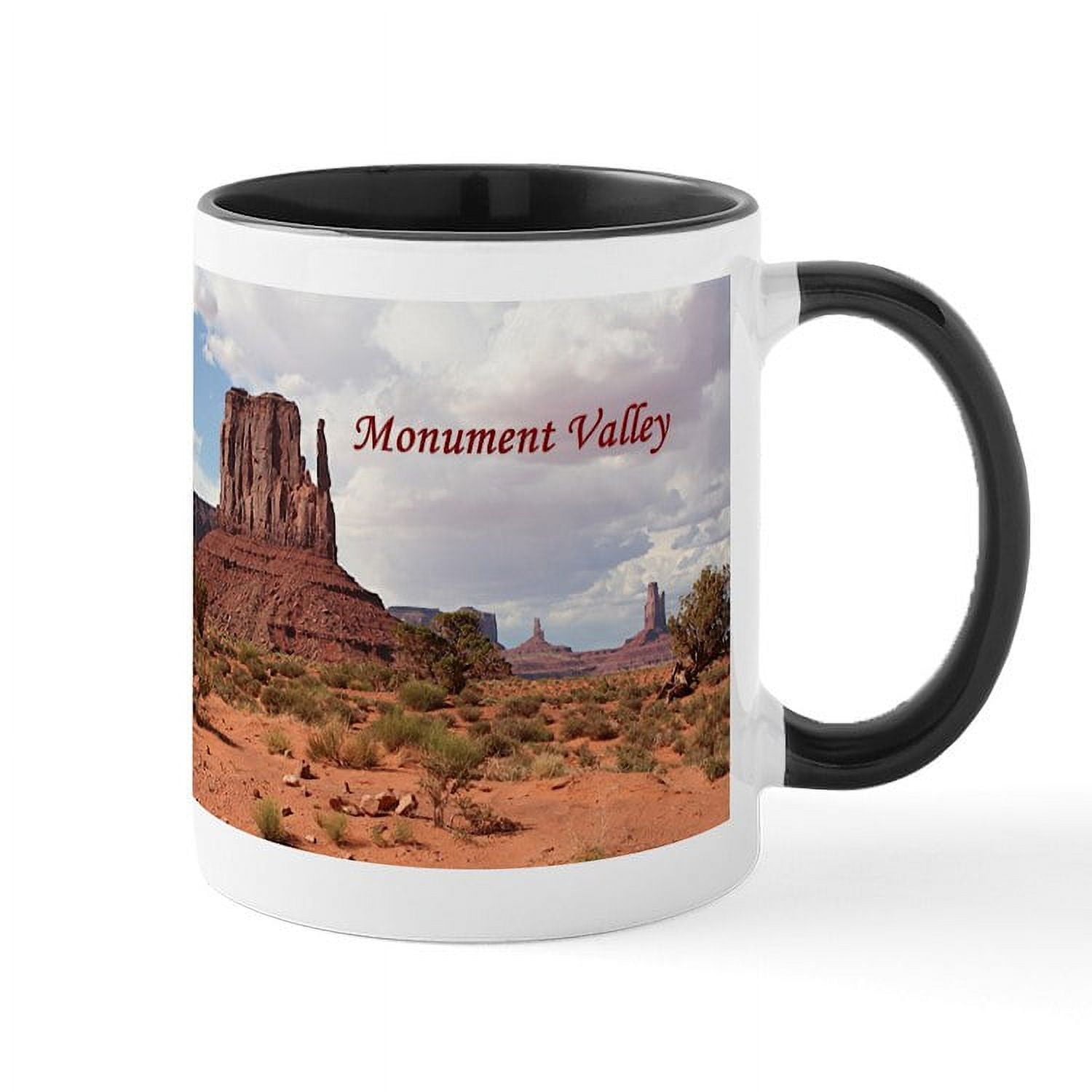 CafePress - Monument Valley, Utah, USA 2 (Caption) Mugs - 11 oz Ceramic ...