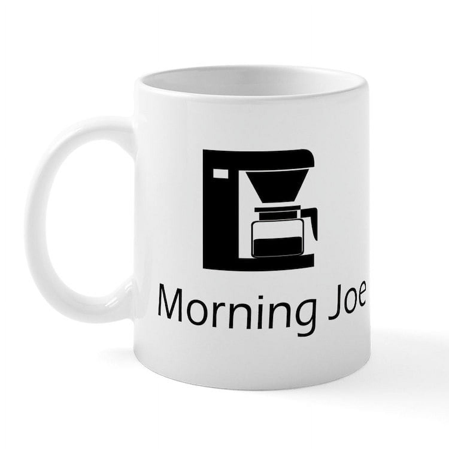 CafePress - Morning Joe Mug - 11 oz Ceramic Mug - Novelty Coffee Tea ...