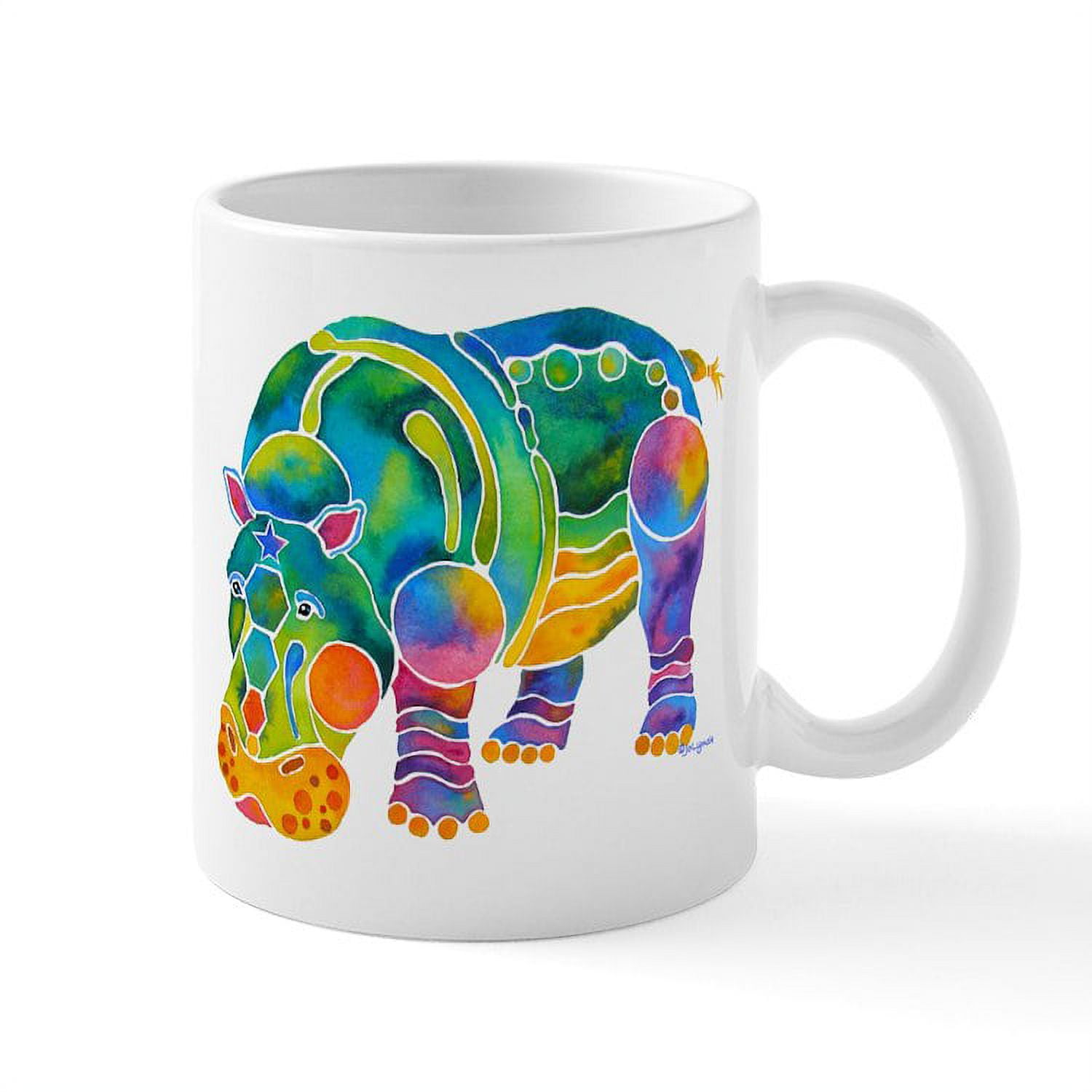 CafePress - Most Popular HIPPO Mug - 11 oz Ceramic Mug - Novelty Coffee ...
