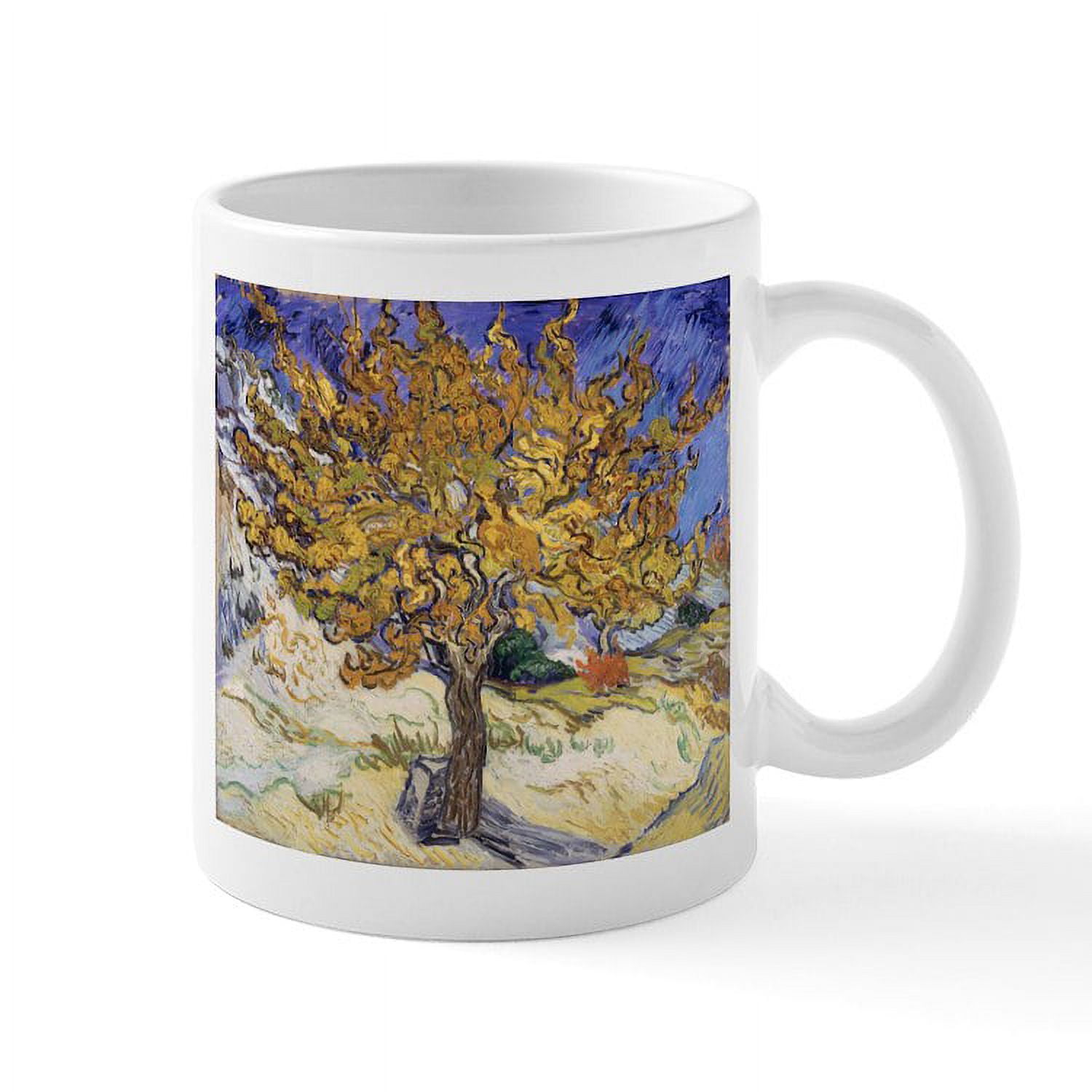 CafePress - Mulberry Tree, 1889 By Vincent Van Gogh Mugs - 11 oz ...