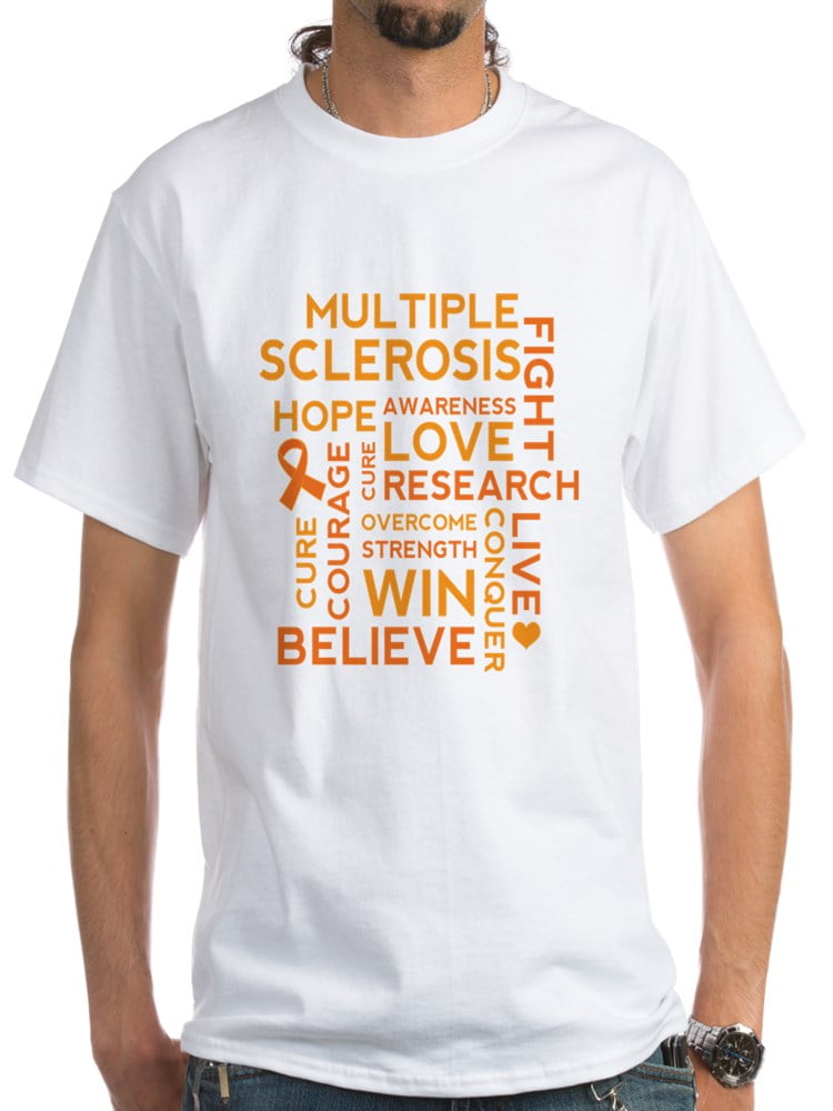 CafePress - Multiple Sclerosis Walk MS T-Shirt - Men's Classic T-Shirts ...