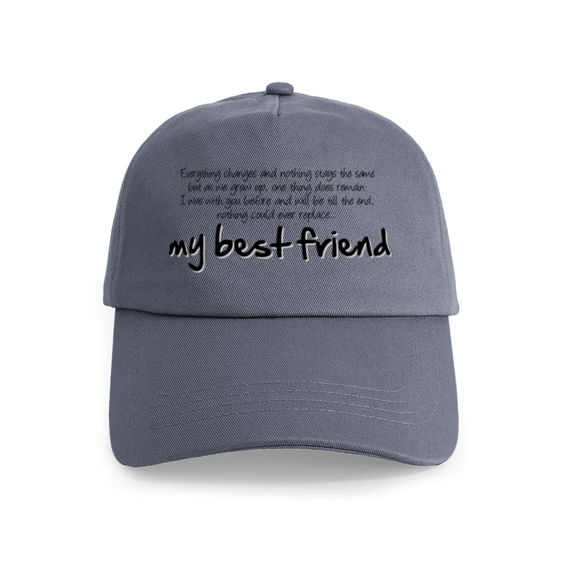 CafePress - My Best Friend Gorra Beisbol - Adjustable 100% Brushed ...