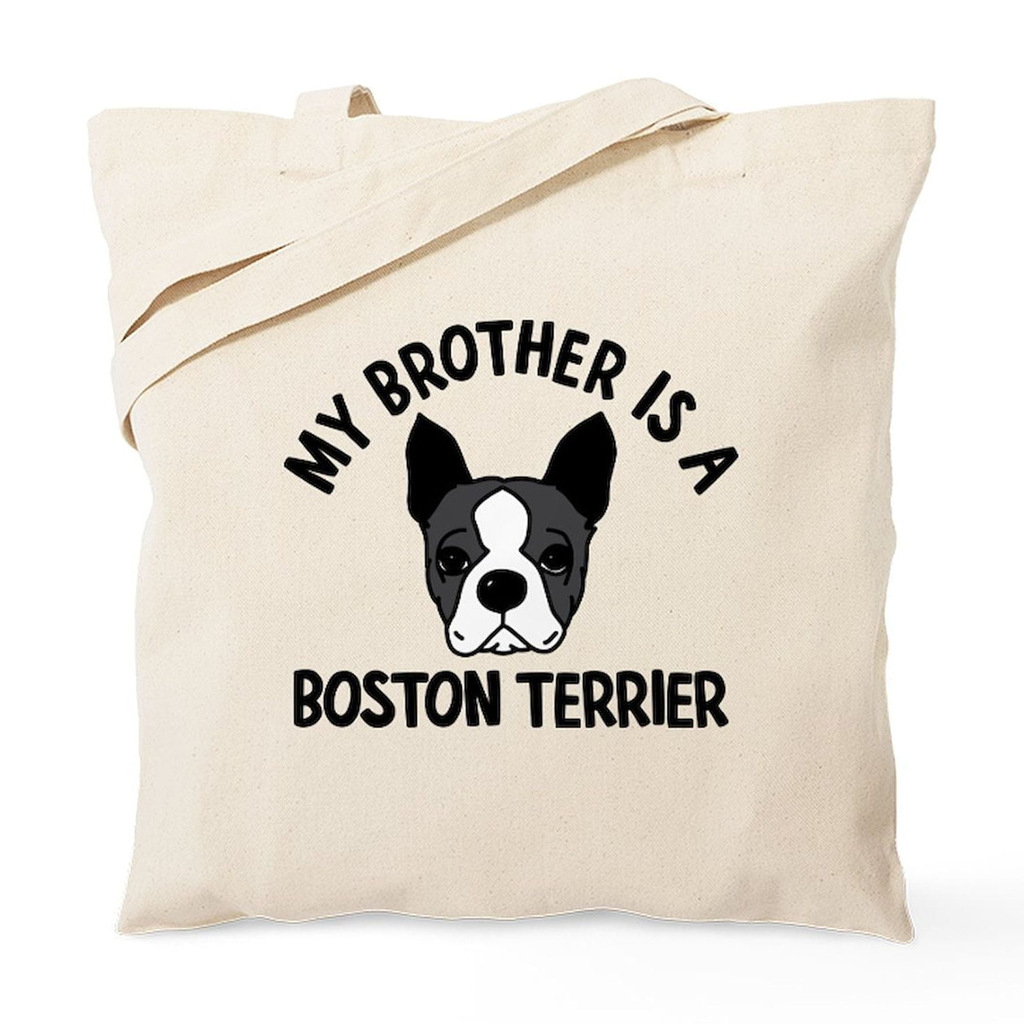 CafePress - My Brother Is A Boston Terrier Tote Bag - Unisex Canvas ...