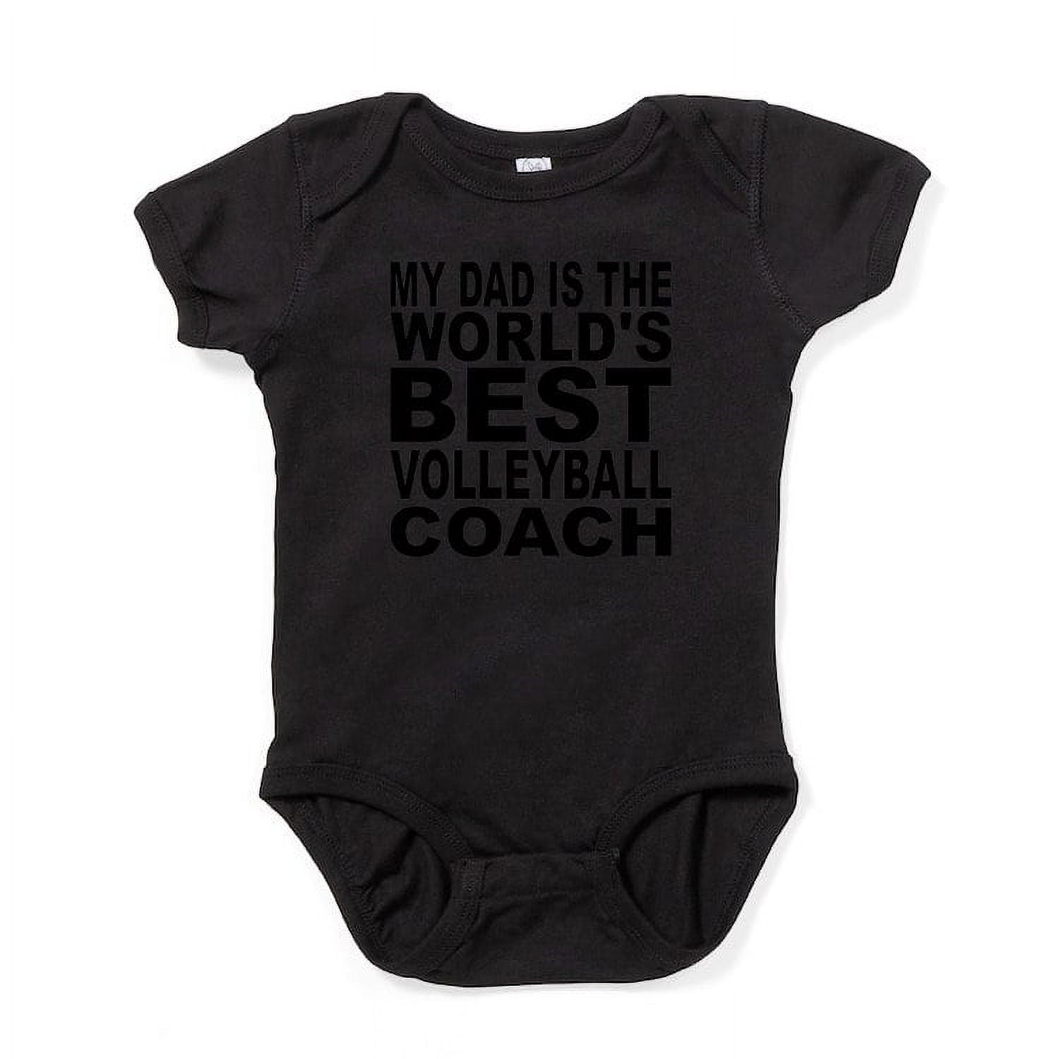CafePress - My Dad Is The Worlds Best Volleyball Coach Body Su - Cute ...