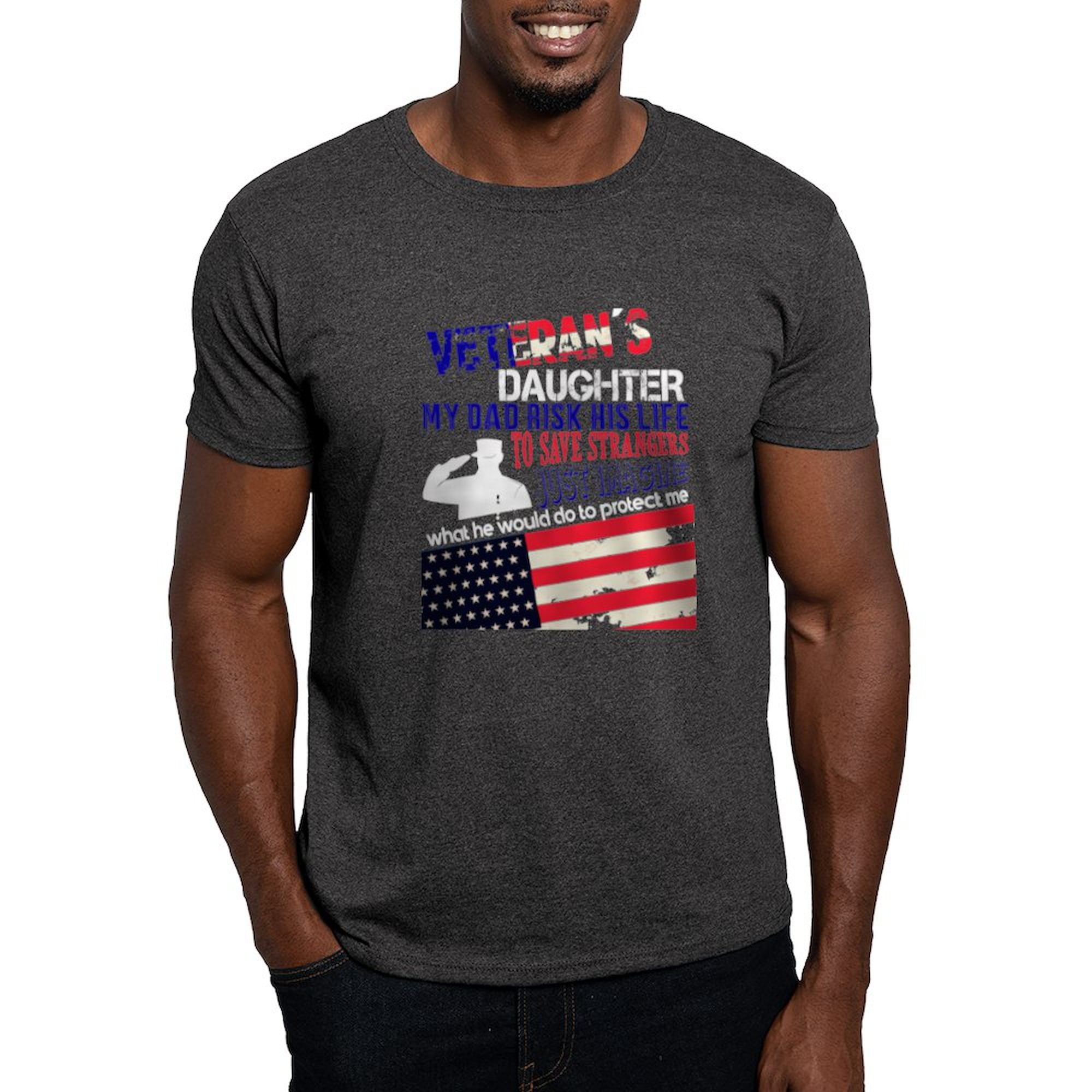 CafePress - My Dad Risks His Life To Save Strangers T T Shirt - Men's ...