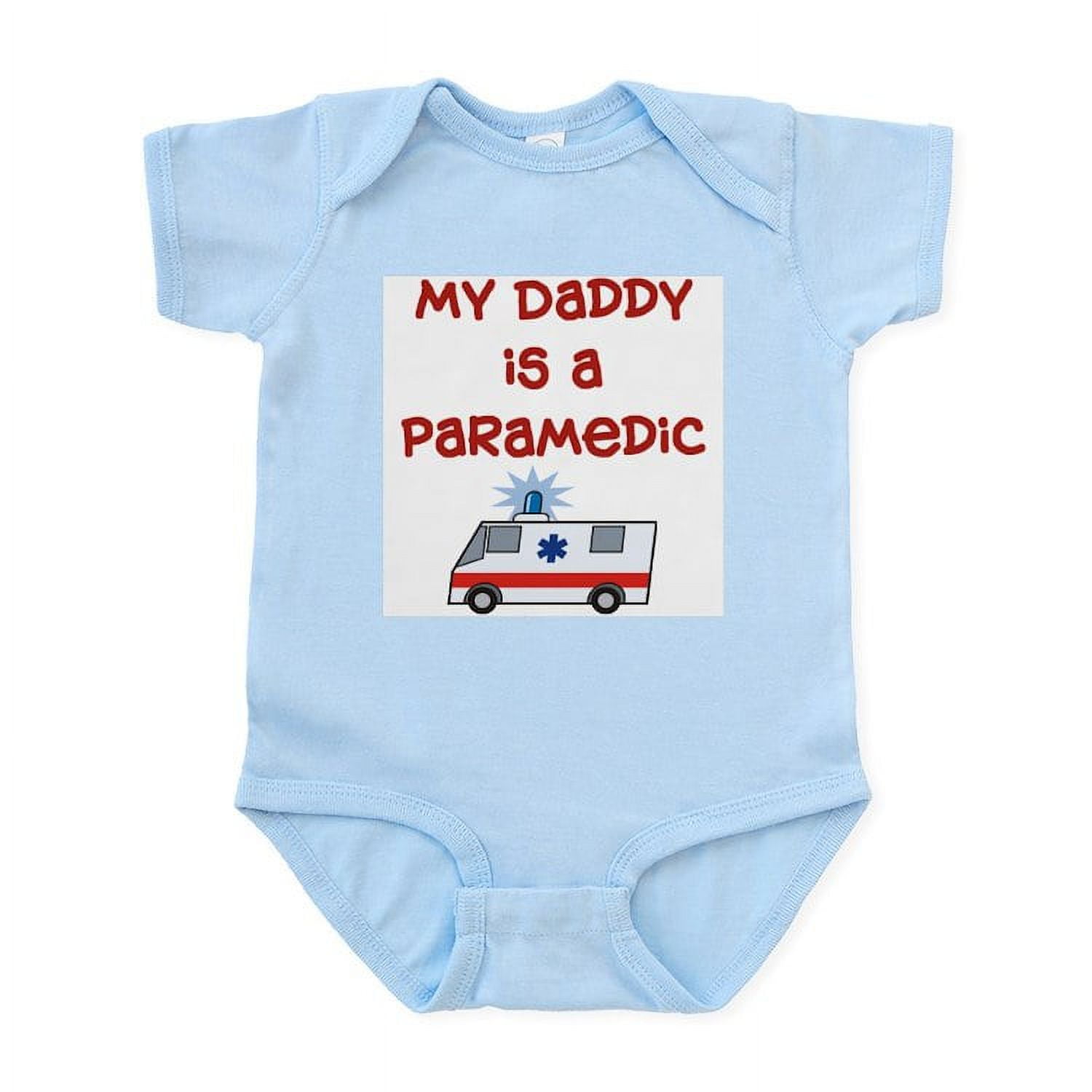 CafePress - My Daddy Is A Paramedic Infant Bodysuit - Baby Light ...