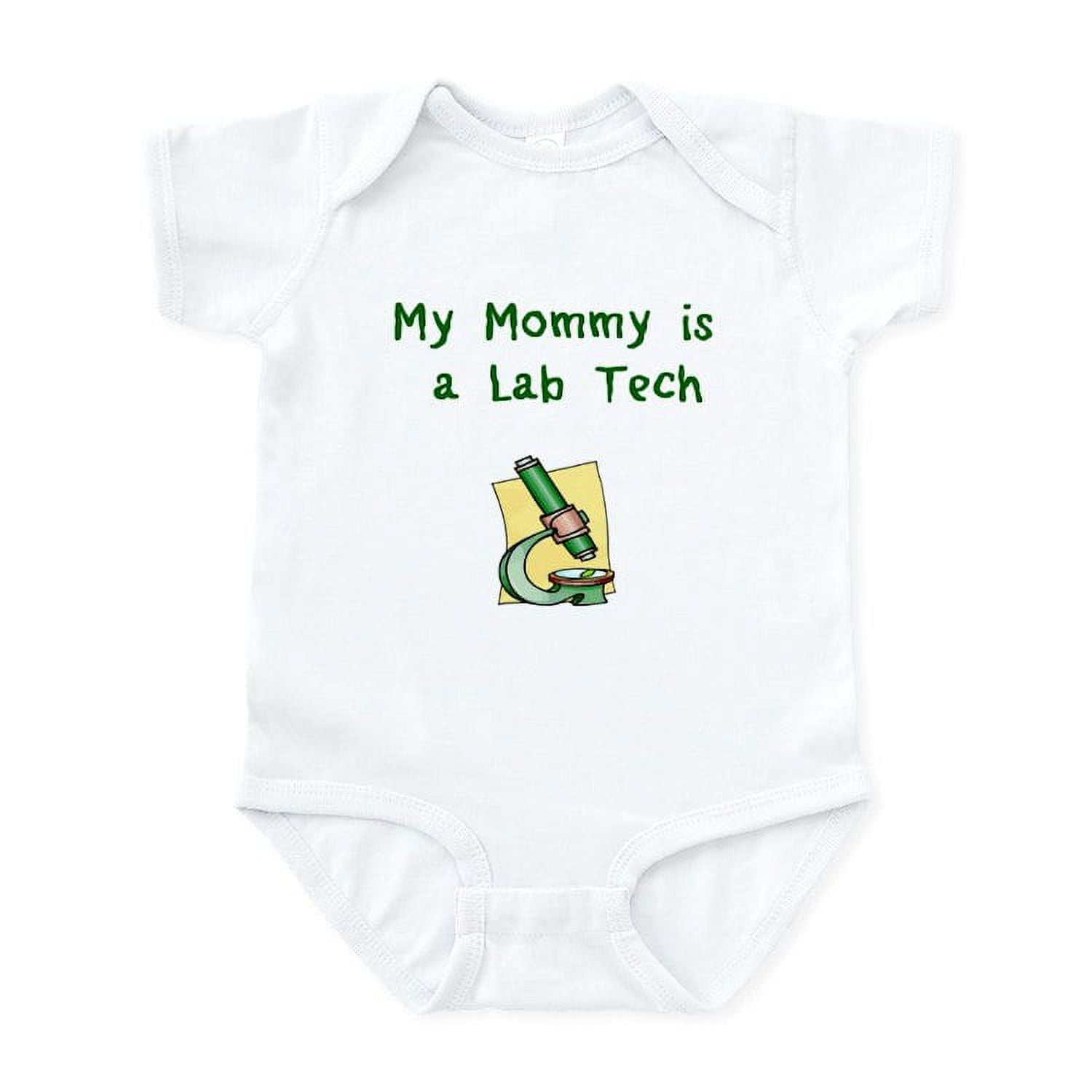 CafePress - My Mommy Is A Lab Tech Infant Bodysuit - Baby Light ...