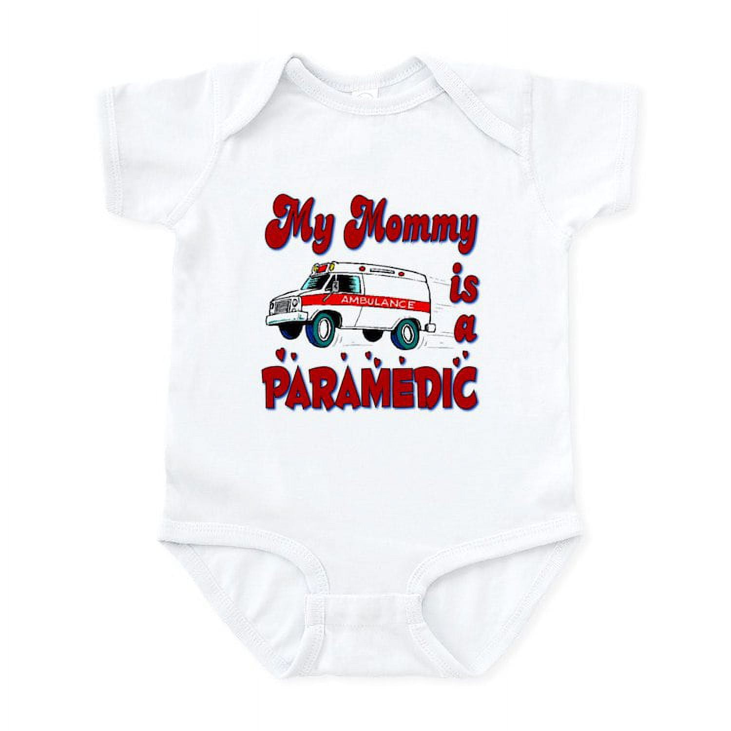 CafePress - My Mommy Is A Paramedic Infant Bodysuit - Baby Light ...