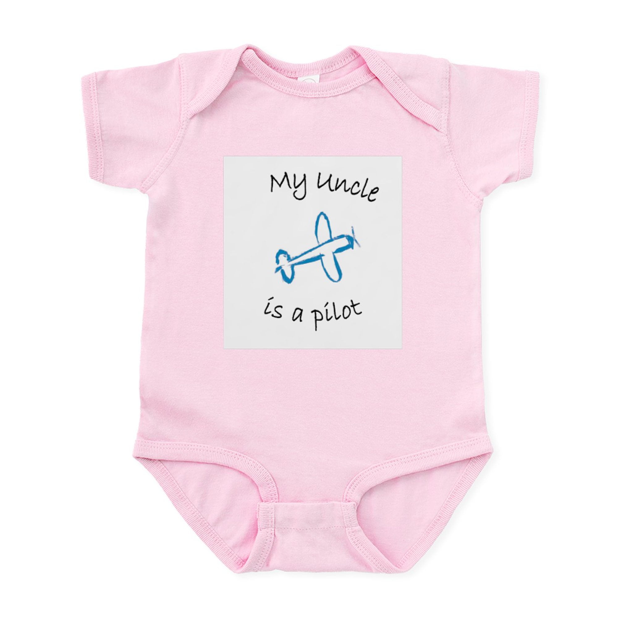 CafePress - My Uncle Is A Pilot Infant Bodysuit - Baby Light Bodysuit ...