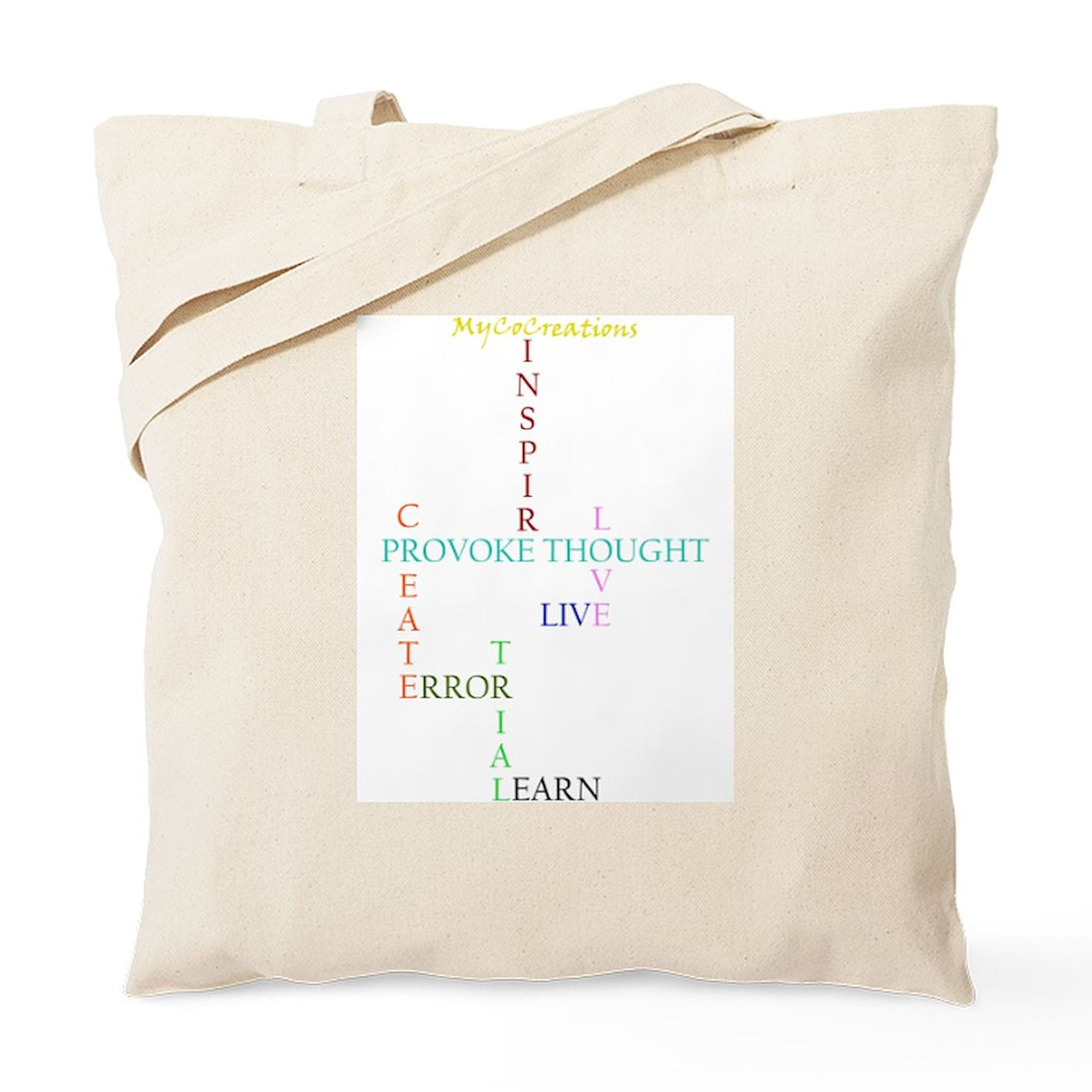 CafePress - Mycocreations Provoke Thought Tote Bag - Unisex Canvas Tote ...
