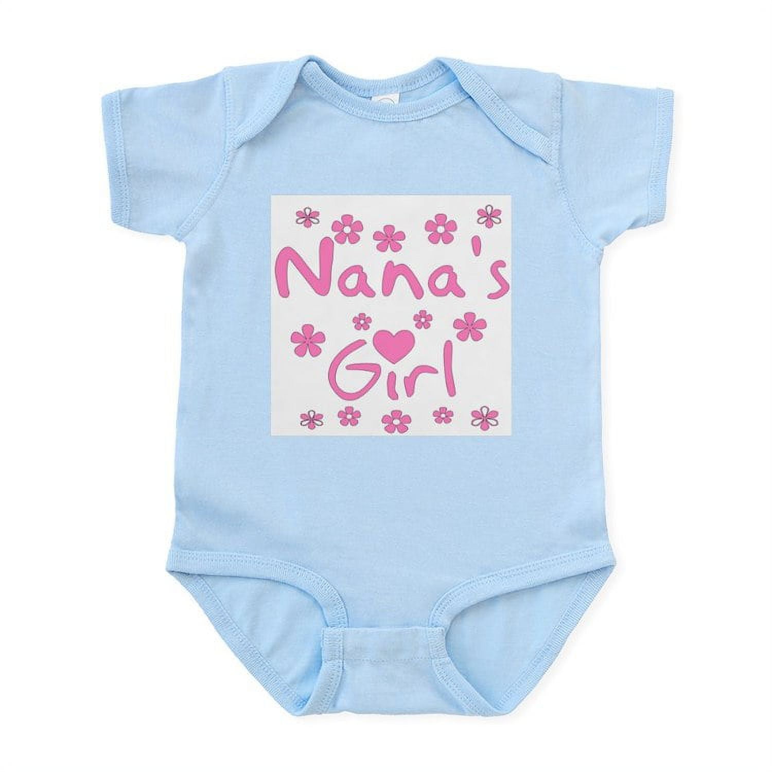 CafePress - Nana's Girl Baby Girl Infant Creeper - Baby Light Bodysuit ...